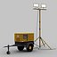 3D Light Tower Generator Model - TurboSquid 2086287