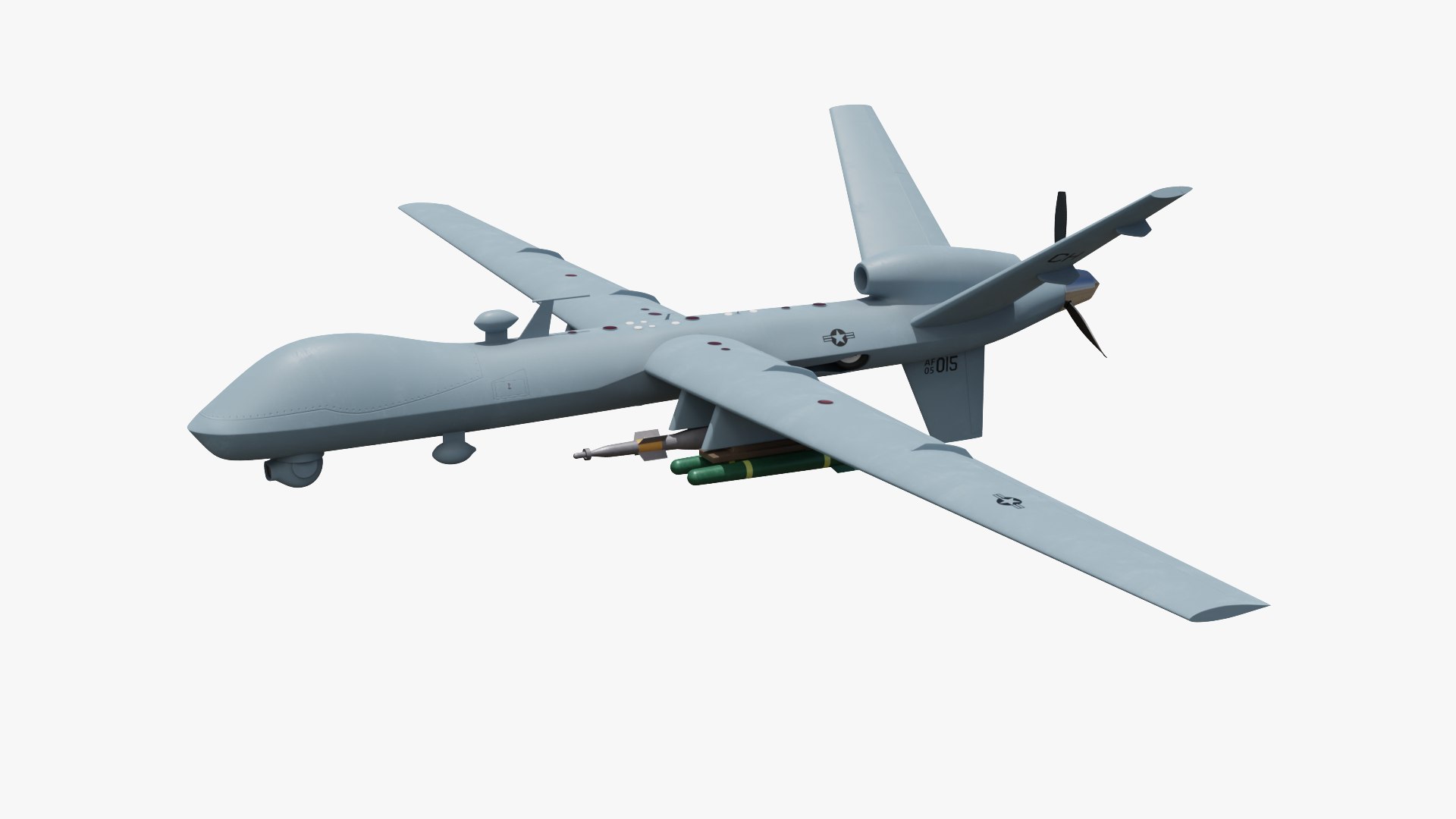 3D Model MQ 9 Reaper - TurboSquid 2292305