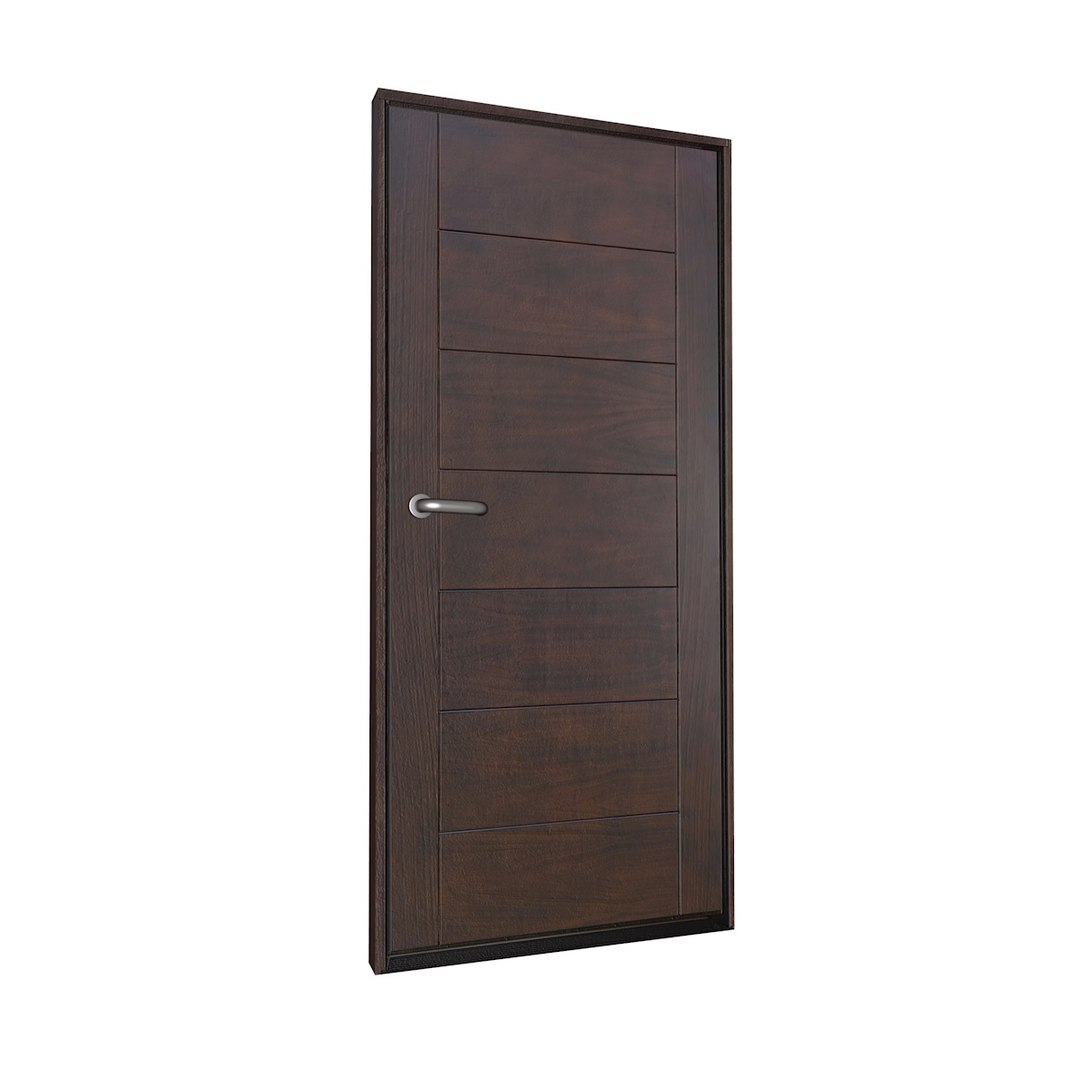 3d Model Of Realistic Doors
