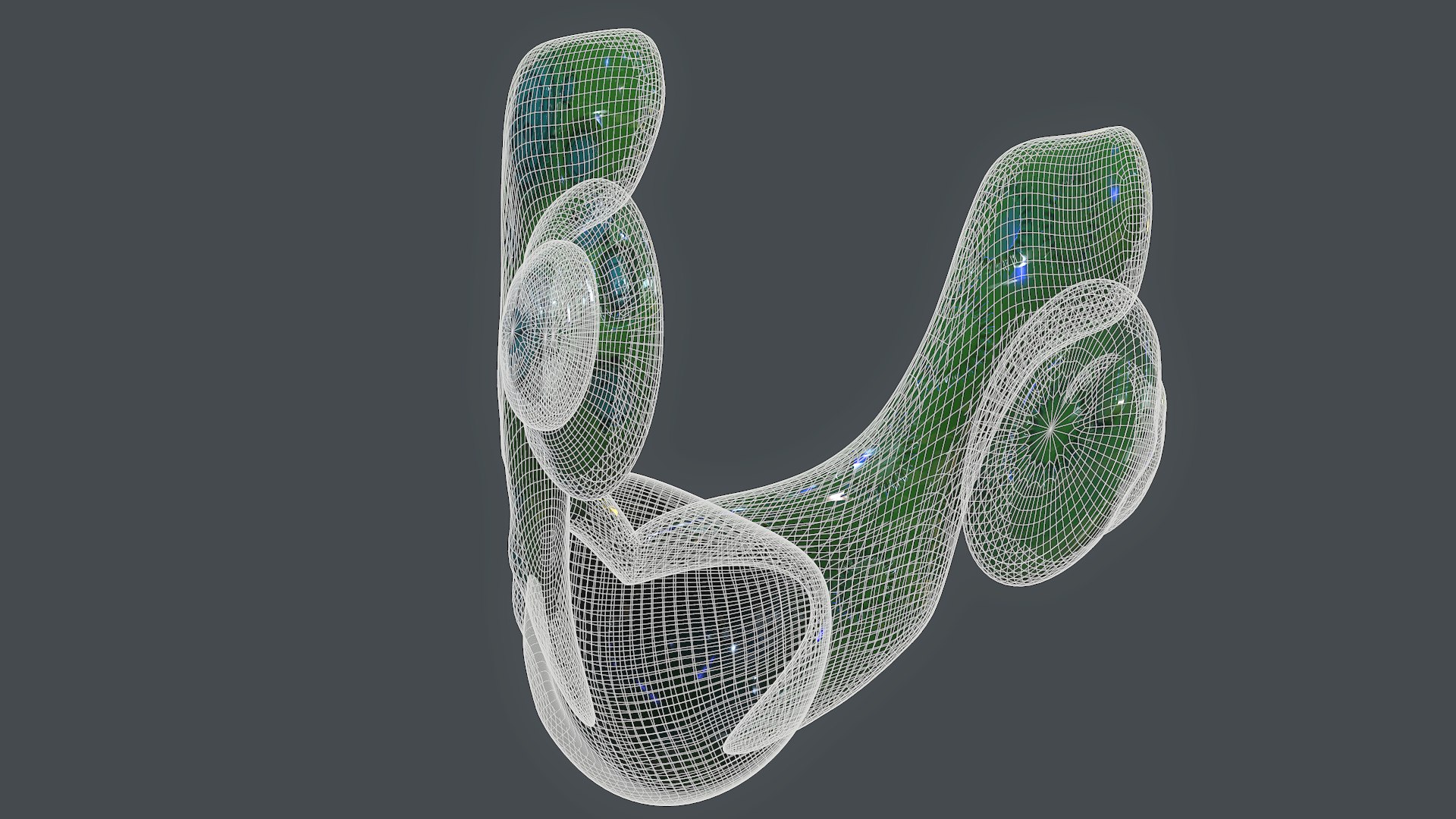 Gas mask respirator scifi futuristic model 3D model 3D model ...