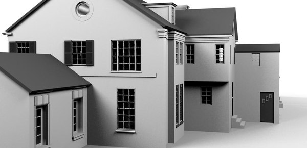 3d model elvis mansion