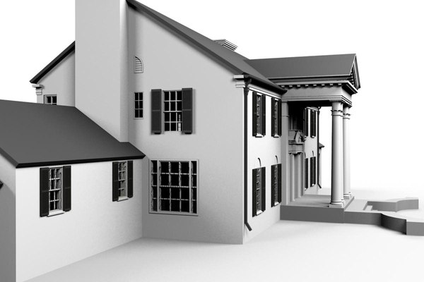 3d model elvis mansion