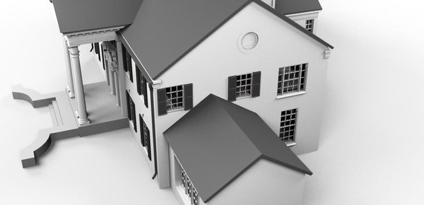 3d model elvis mansion