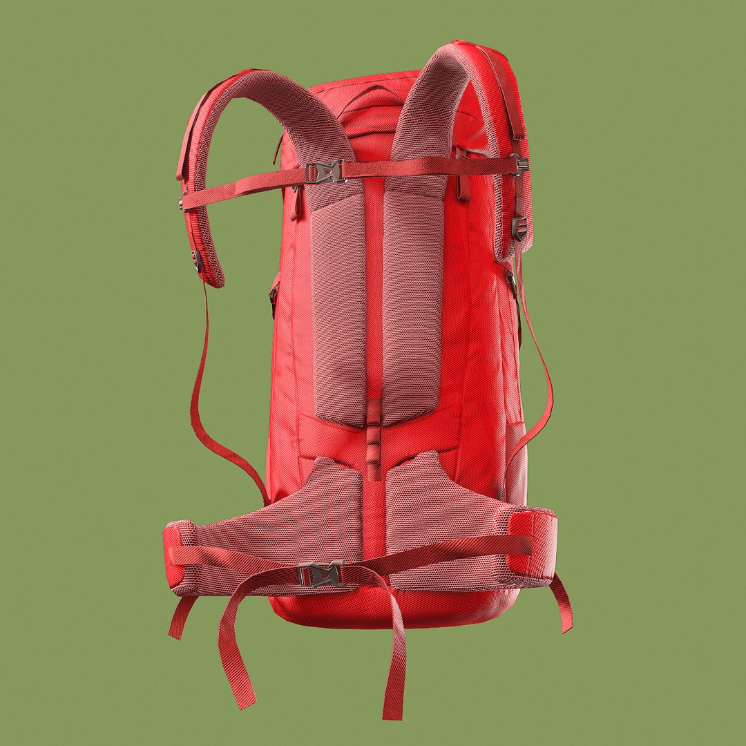 3D Backpack Hiking - TurboSquid 1527934