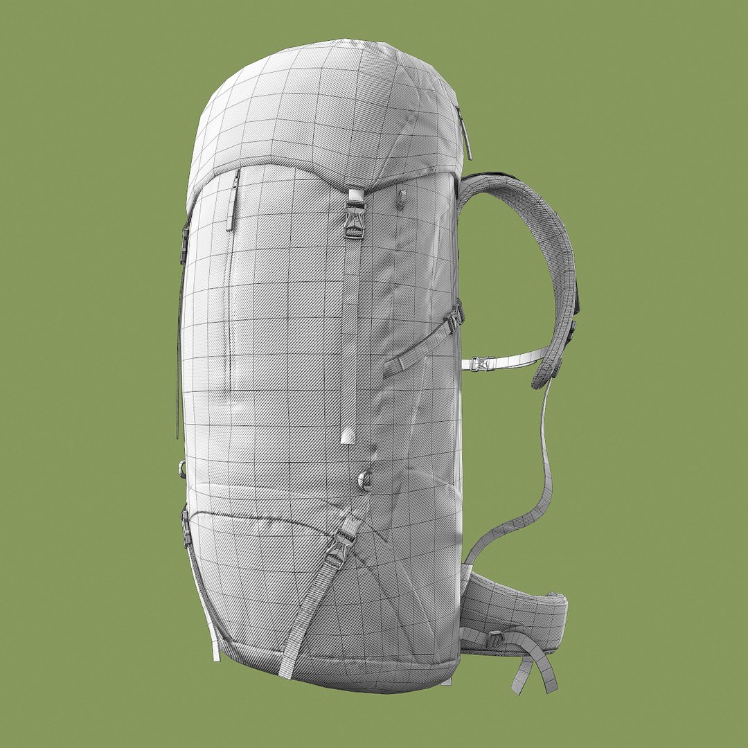3D Backpack Hiking - TurboSquid 1527934