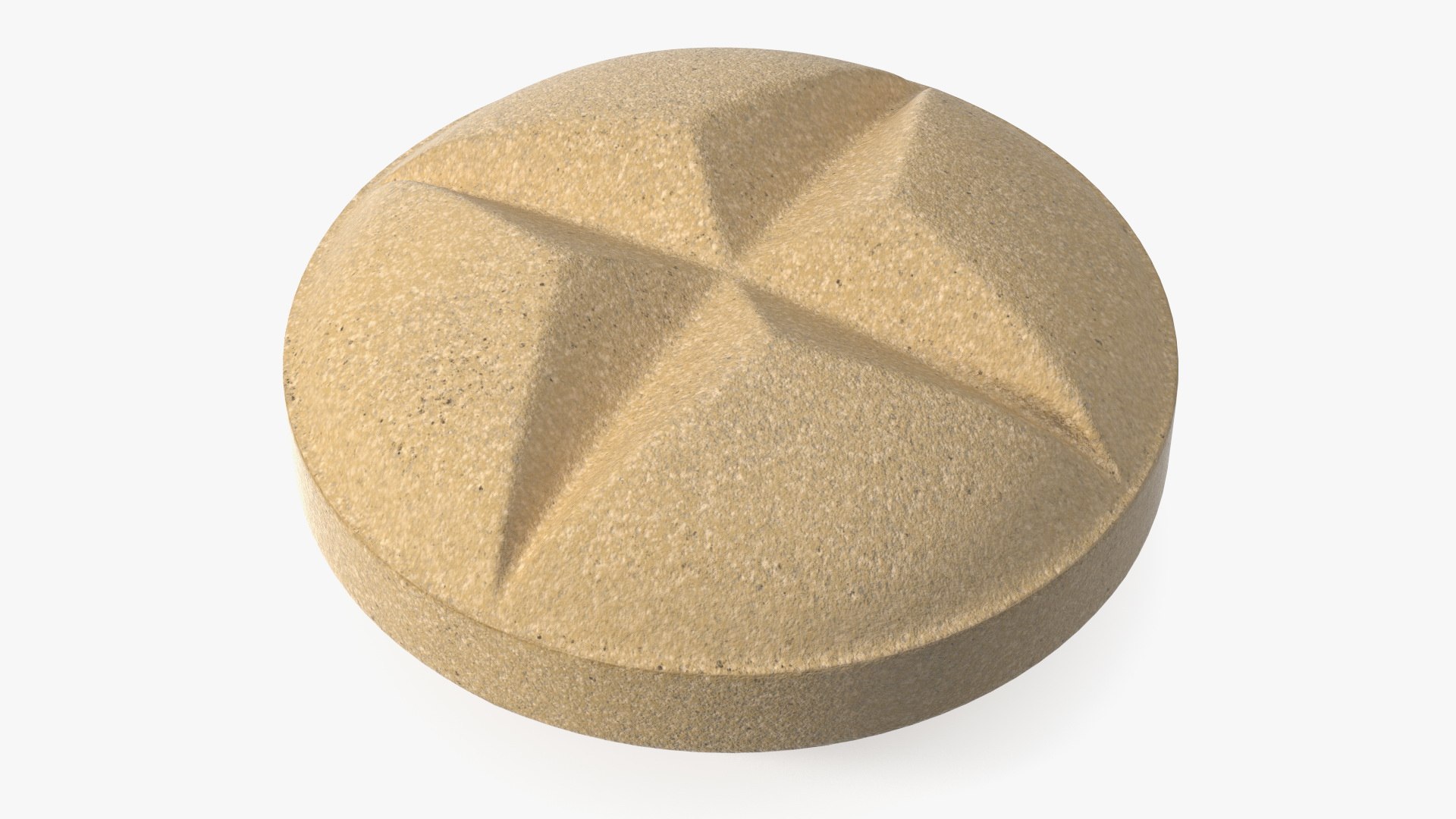 3D Model Cross Scored Pill - TurboSquid 2343042