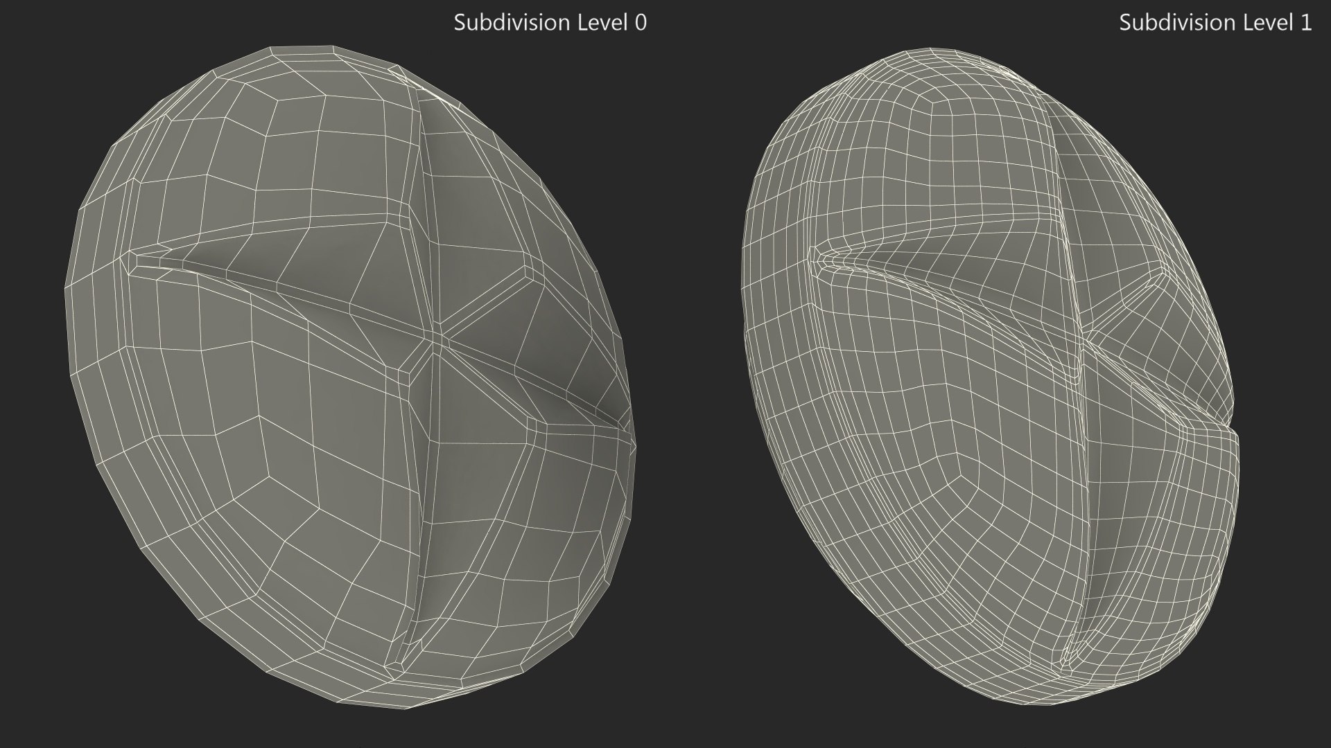 3D Model Cross Scored Pill - TurboSquid 2343042