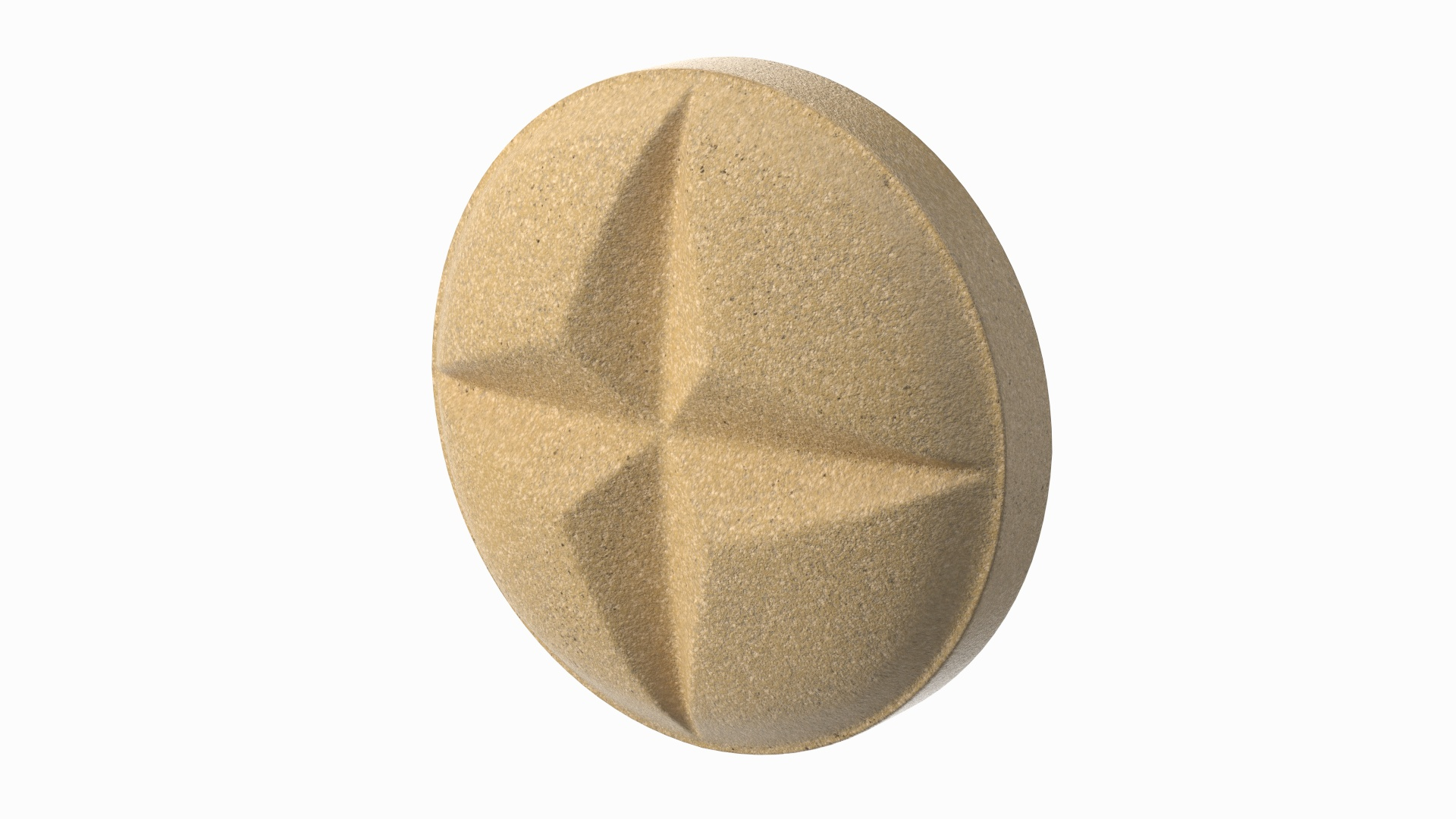 3D Model Cross Scored Pill - TurboSquid 2343042
