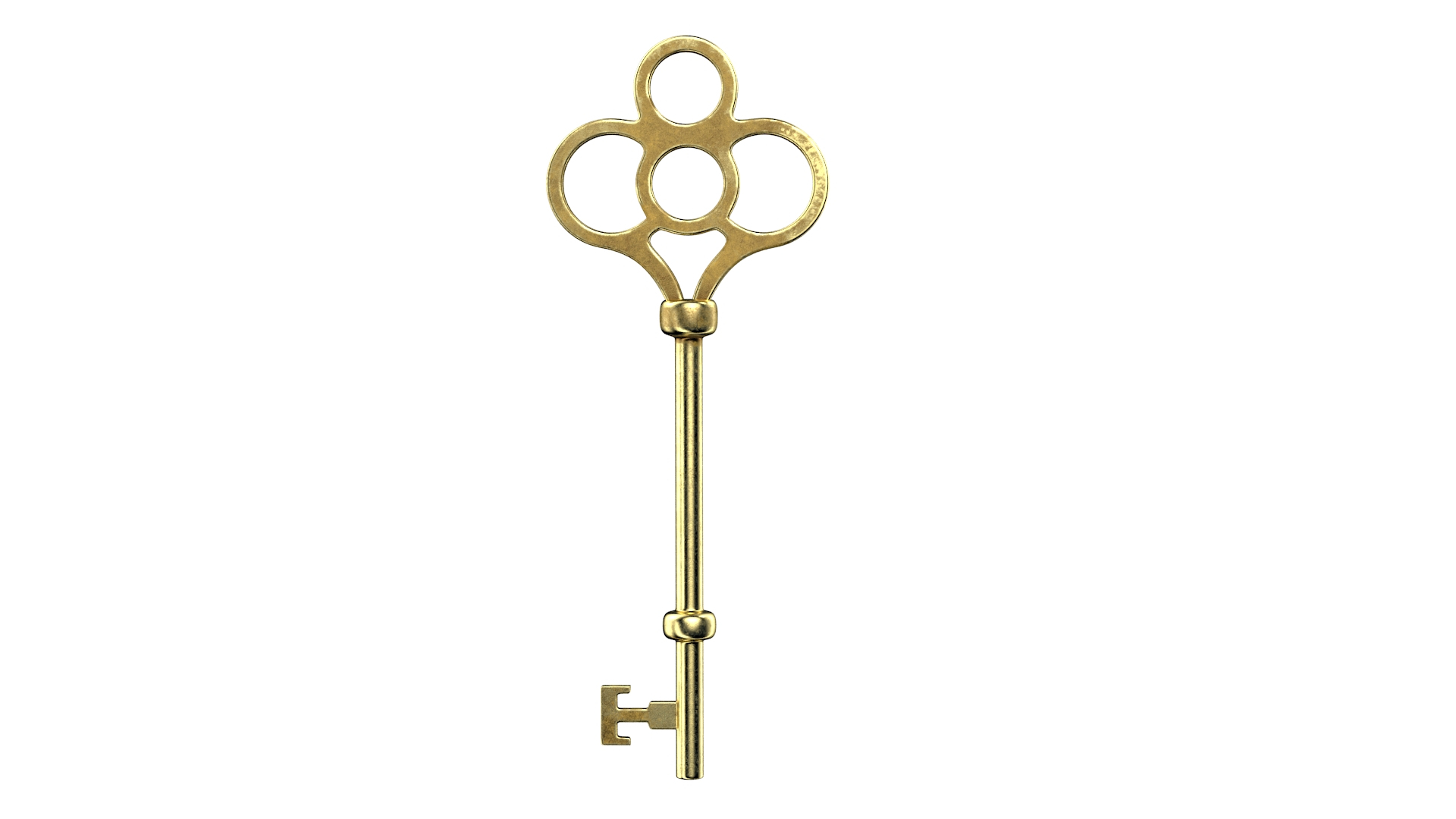 3D Old Key Model - TurboSquid 1539952