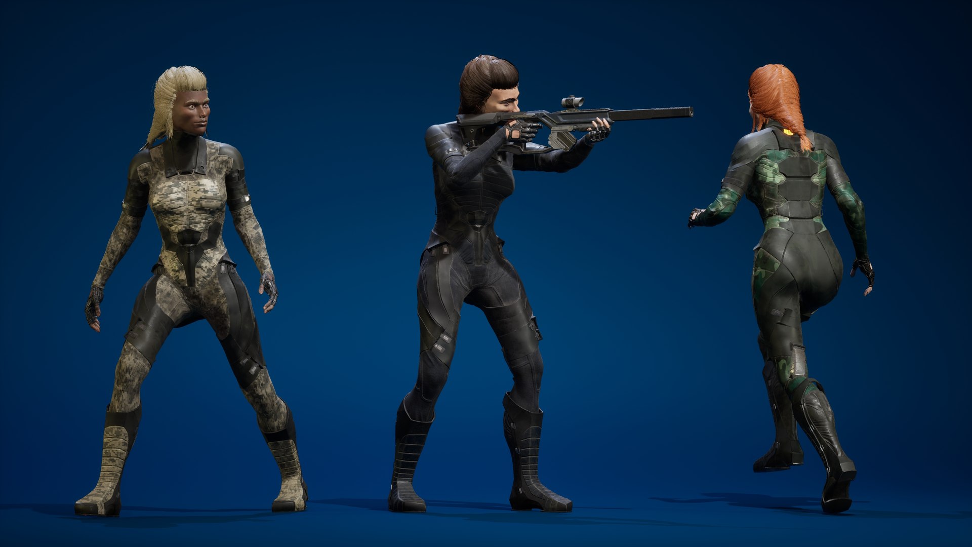 3D ExoSoldiers 01 - TurboSquid 2275900