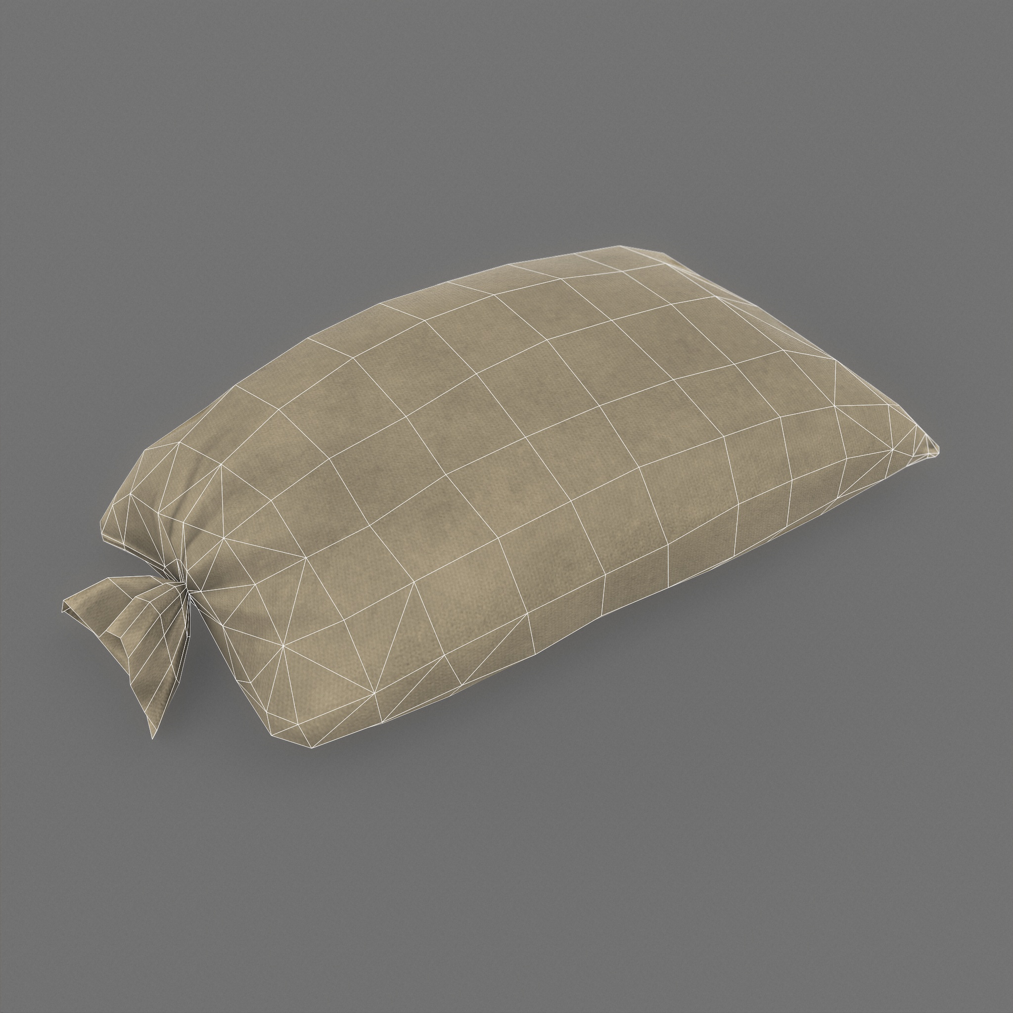Sandbag Low Poly 3D model - TurboSquid 1883299