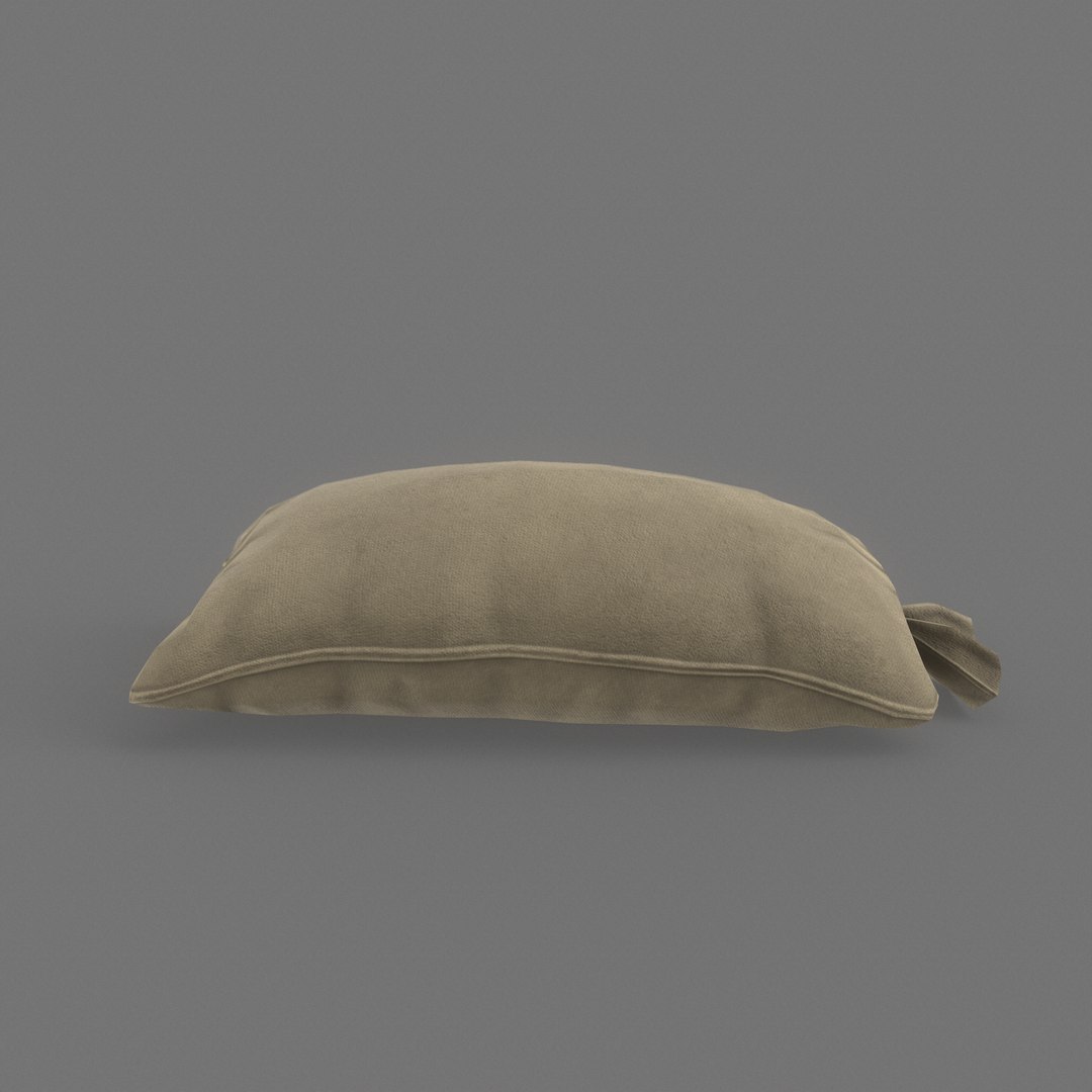 Sandbag Low Poly 3D Model - TurboSquid 1883299