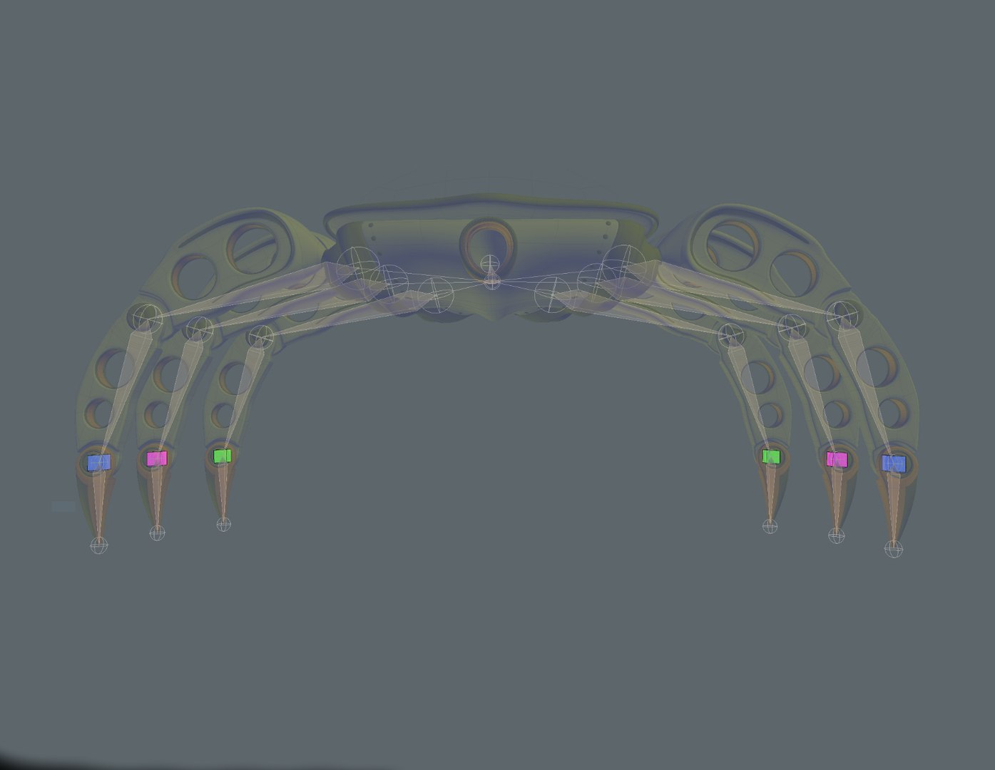3D Rigged Planetary Crawler Base - TurboSquid 1326635