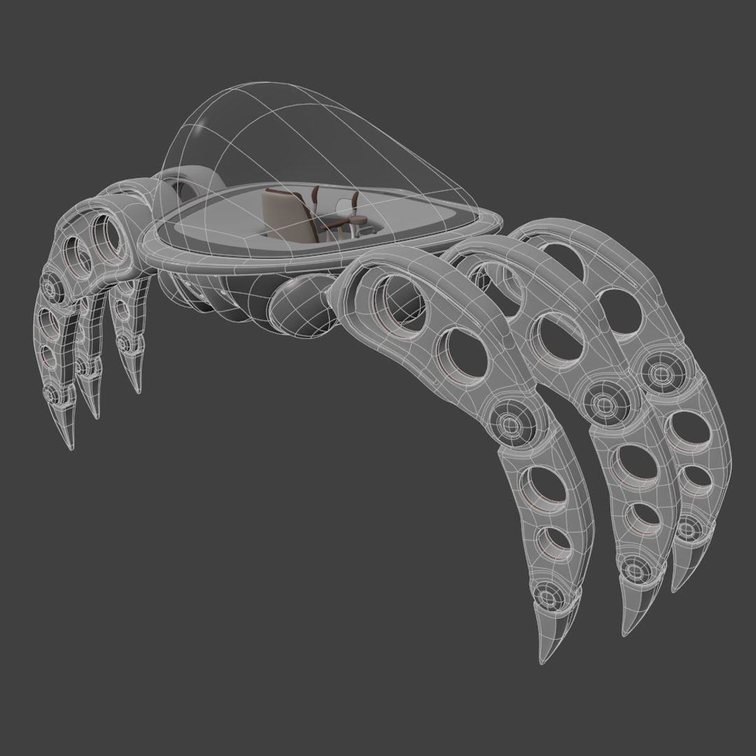 3D Rigged Planetary Crawler Base - TurboSquid 1326635
