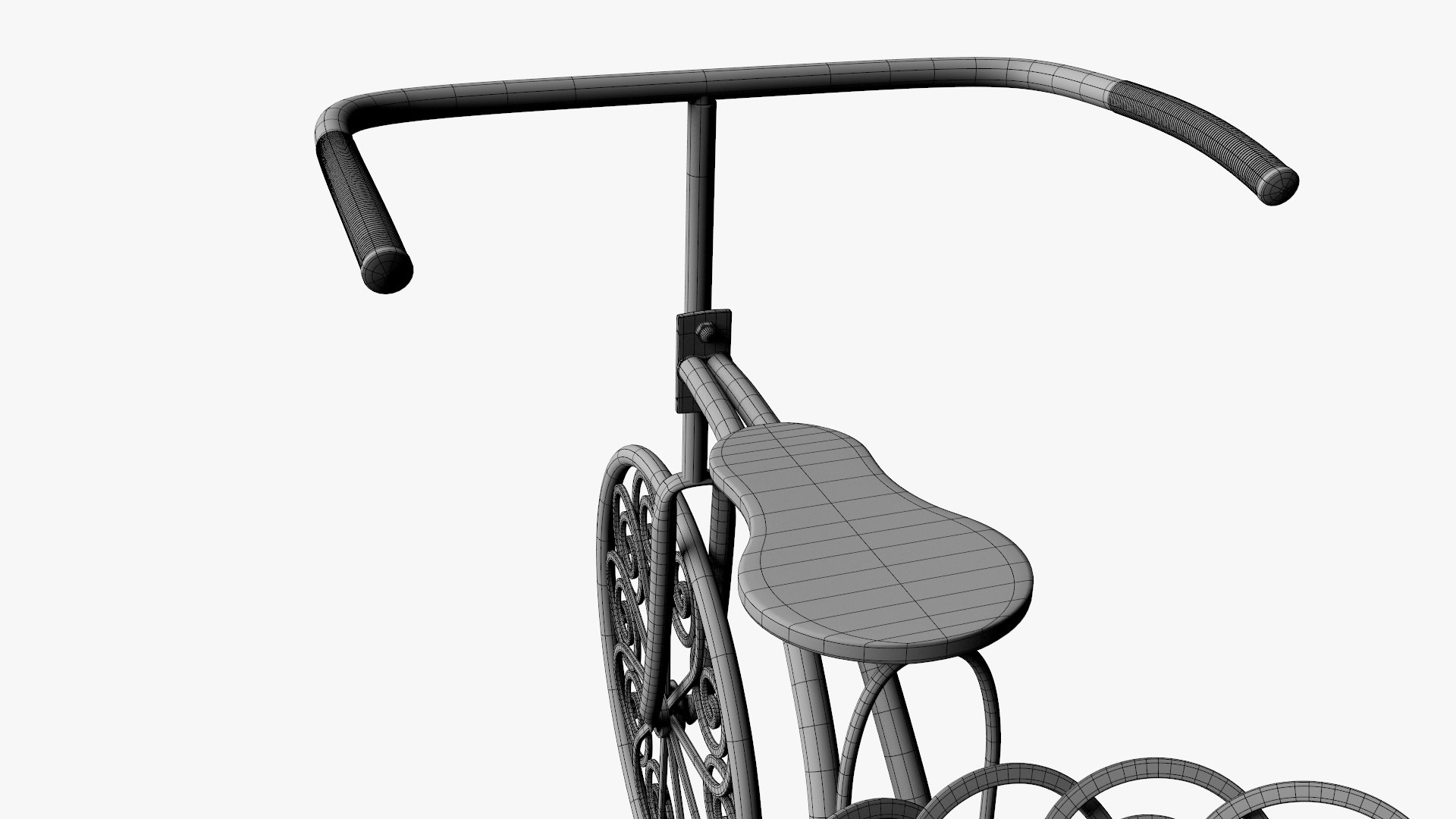 Bicycle plant pot model - TurboSquid 1371756