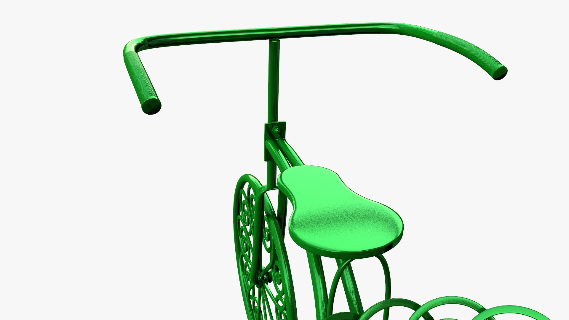 Bicycle Plant Pot Model - TurboSquid 1371756