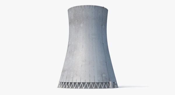 Cooling tower 3D model - TurboSquid 1250208