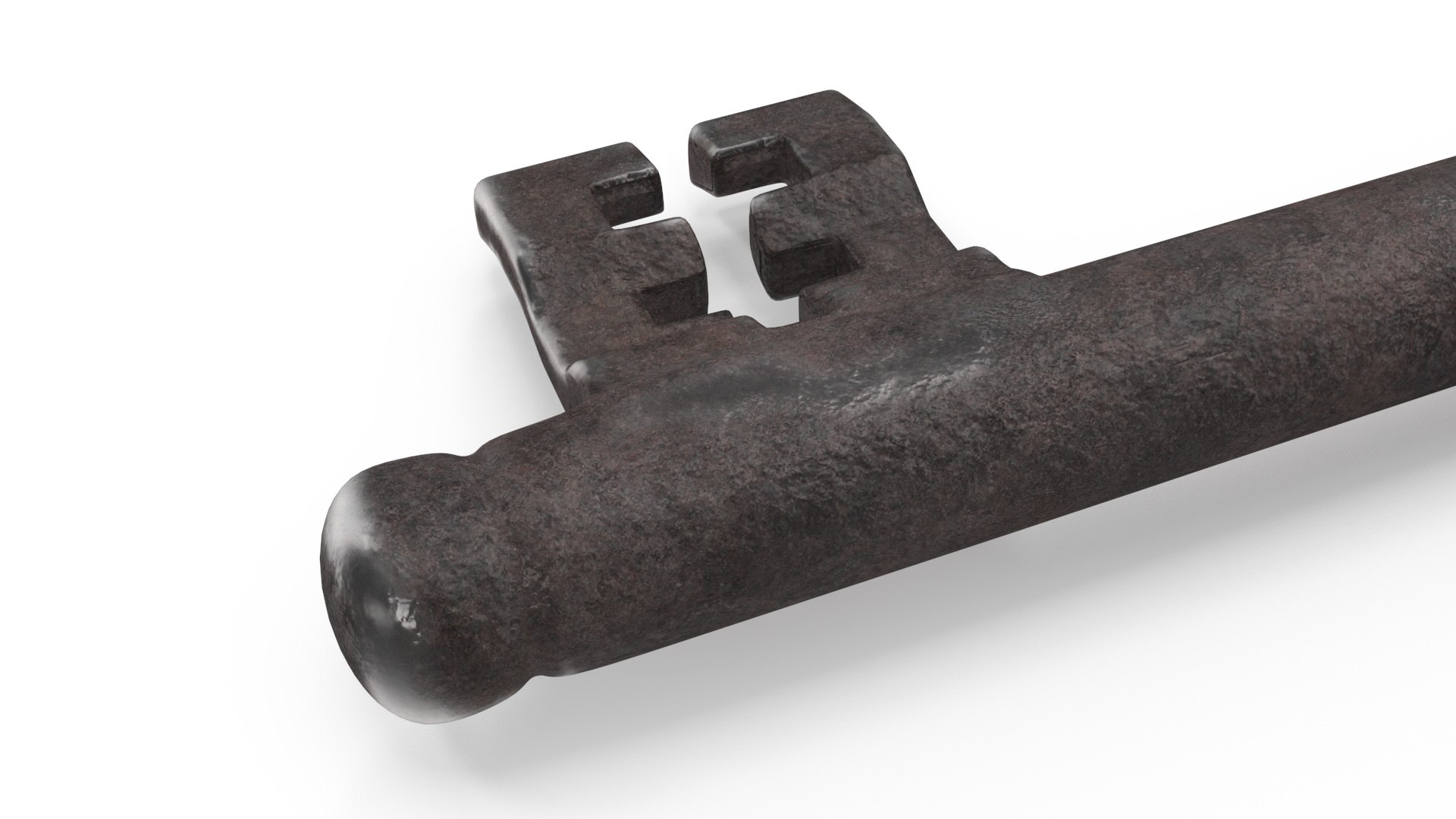 Classic Skeleton Key Steel 3D Model - TurboSquid 2246292