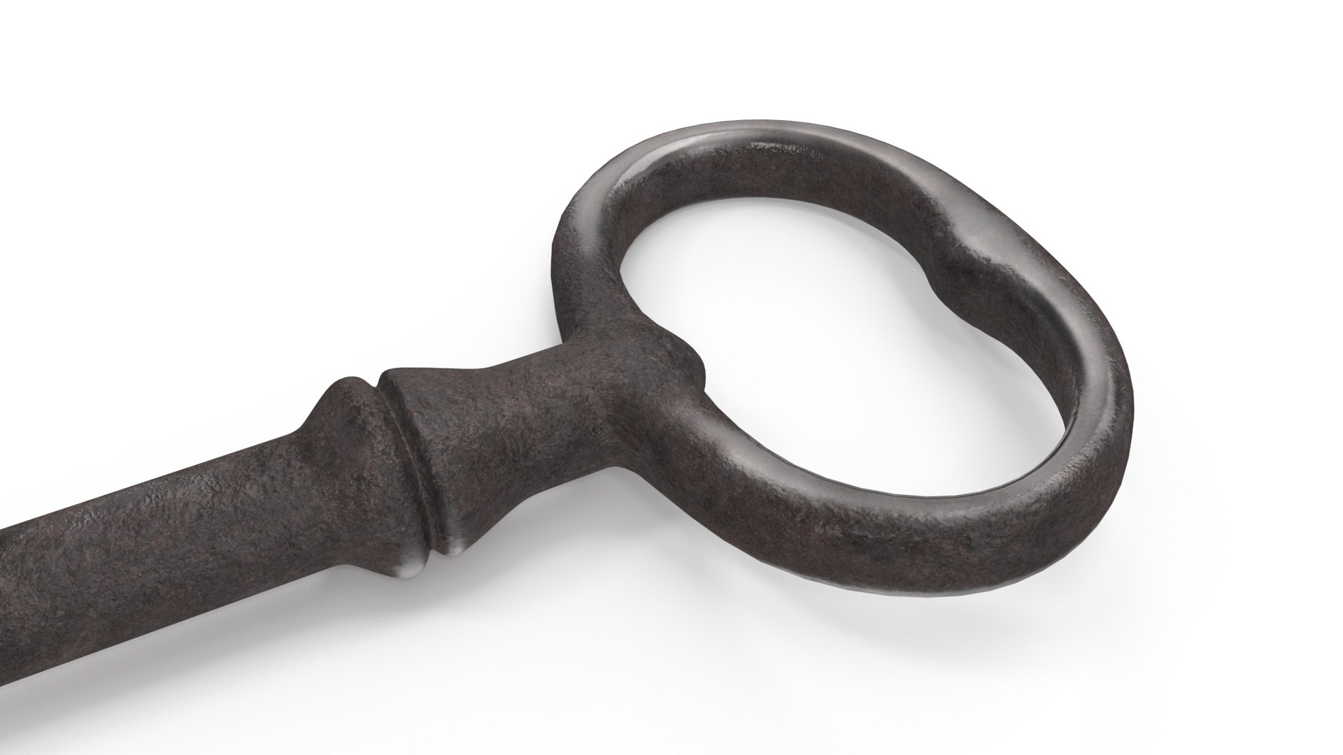 Classic Skeleton Key Steel 3D Model - TurboSquid 2246292