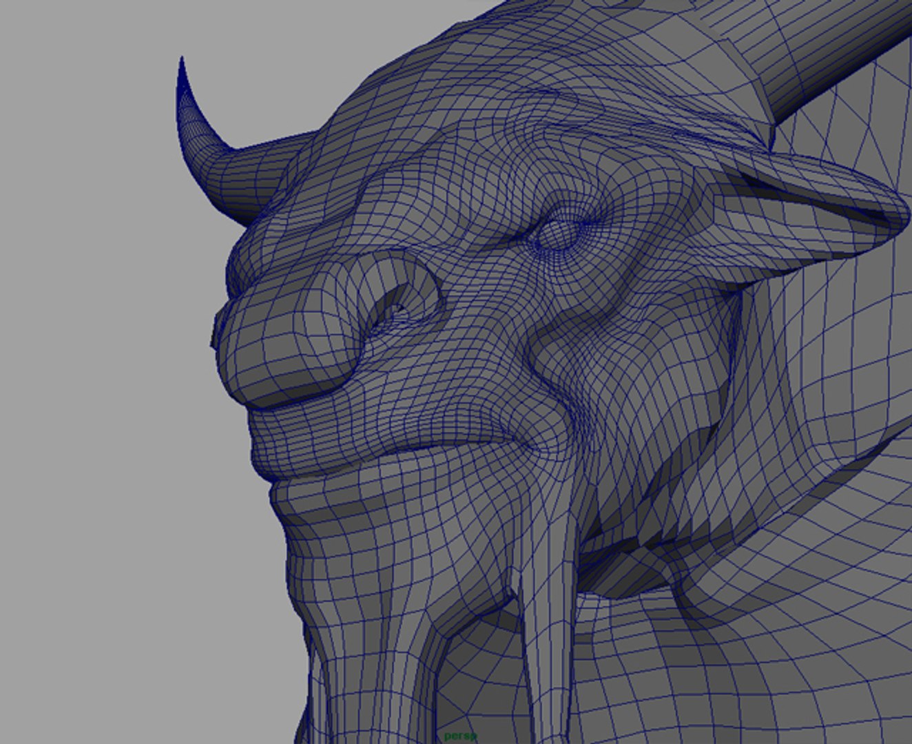 3d Minotaur Creature Model