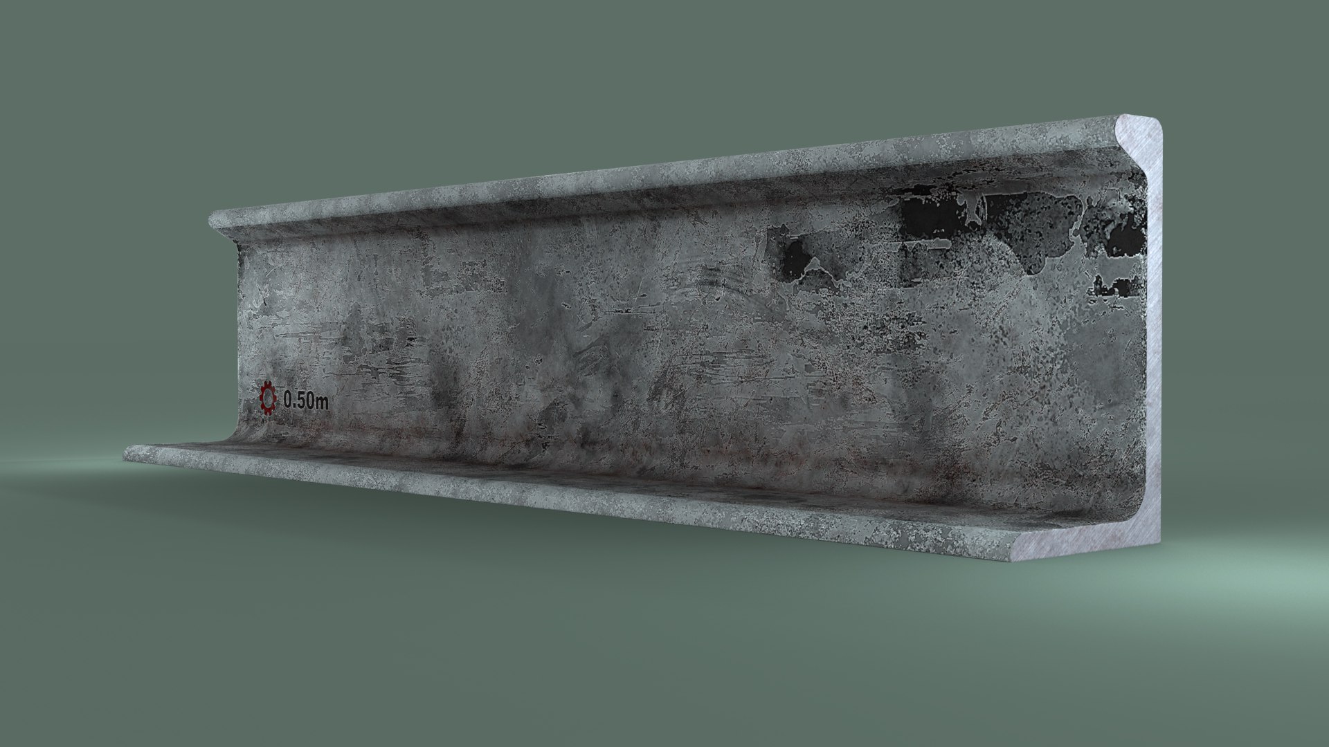 3D Angle Steel Beam SMB Low-poly Model - TurboSquid 1883850