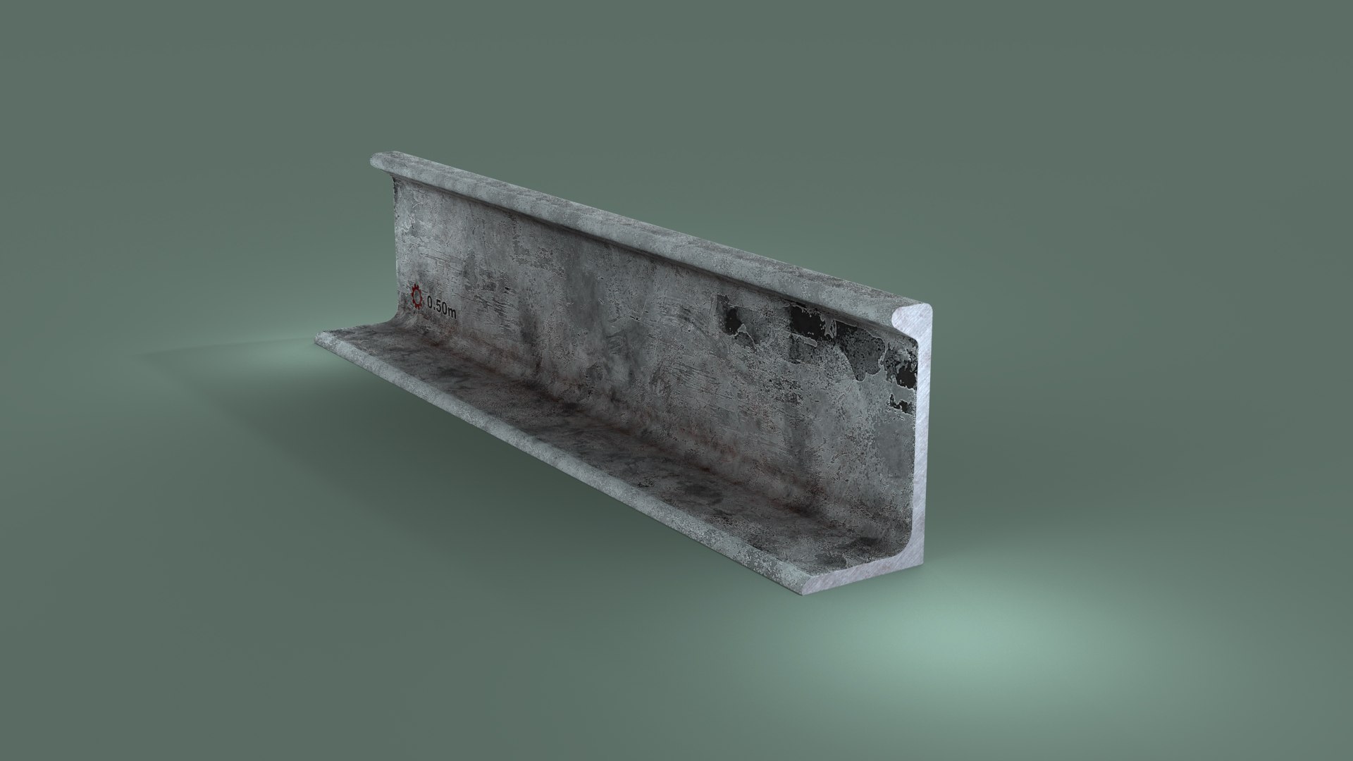 3D Angle Steel Beam SMB Low-poly Model - TurboSquid 1883850
