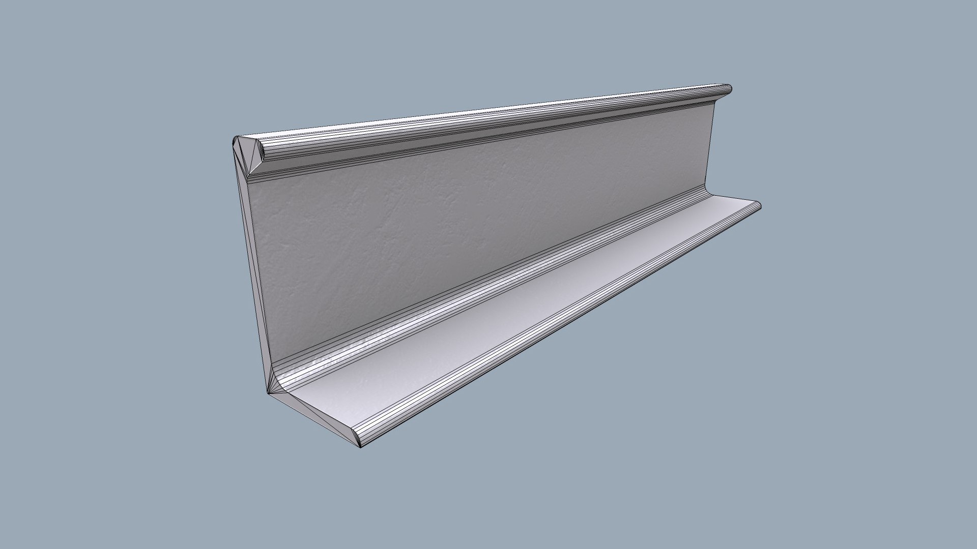 3D Angle Steel Beam SMB Low-poly Model - TurboSquid 1883850
