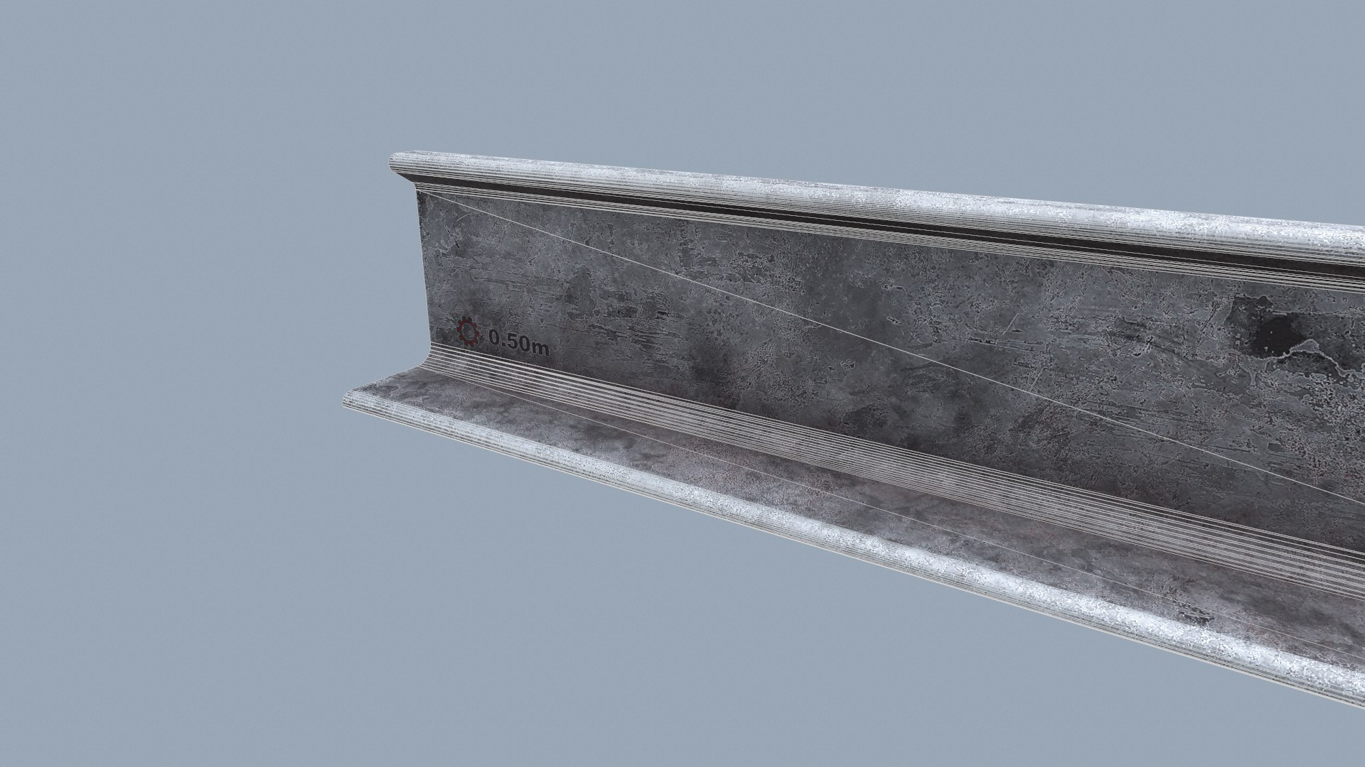 3D Angle Steel Beam SMB Low-poly Model - TurboSquid 1883850