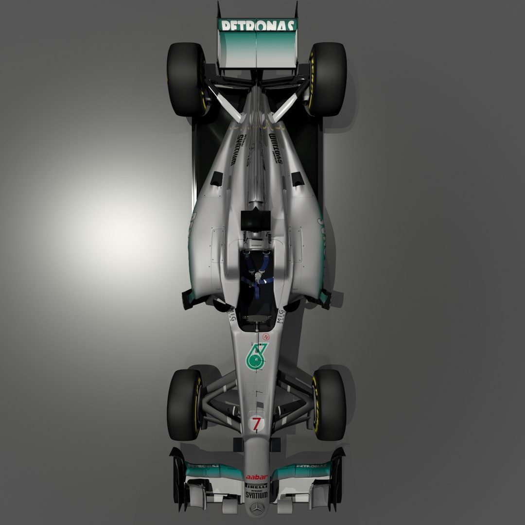Max 2012 Mercedes W03