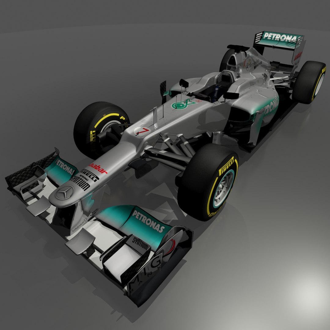 Max 2012 Mercedes W03