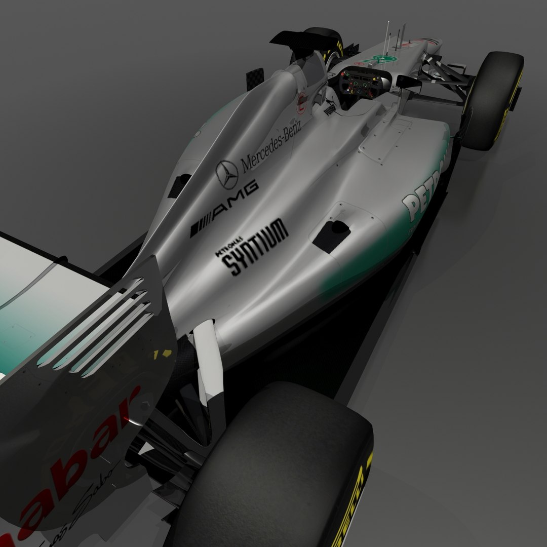 Max 2012 Mercedes W03