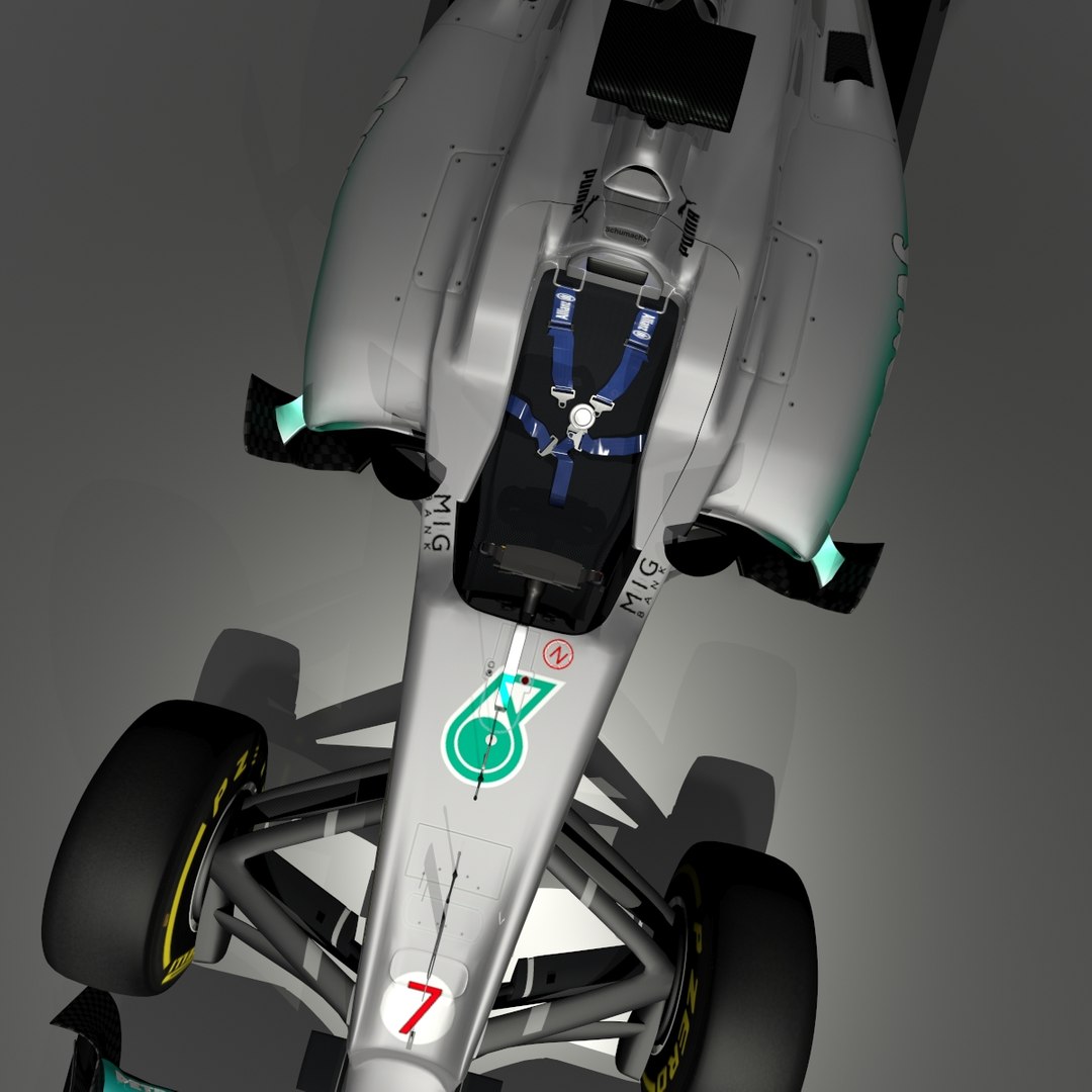 Max 2012 Mercedes W03