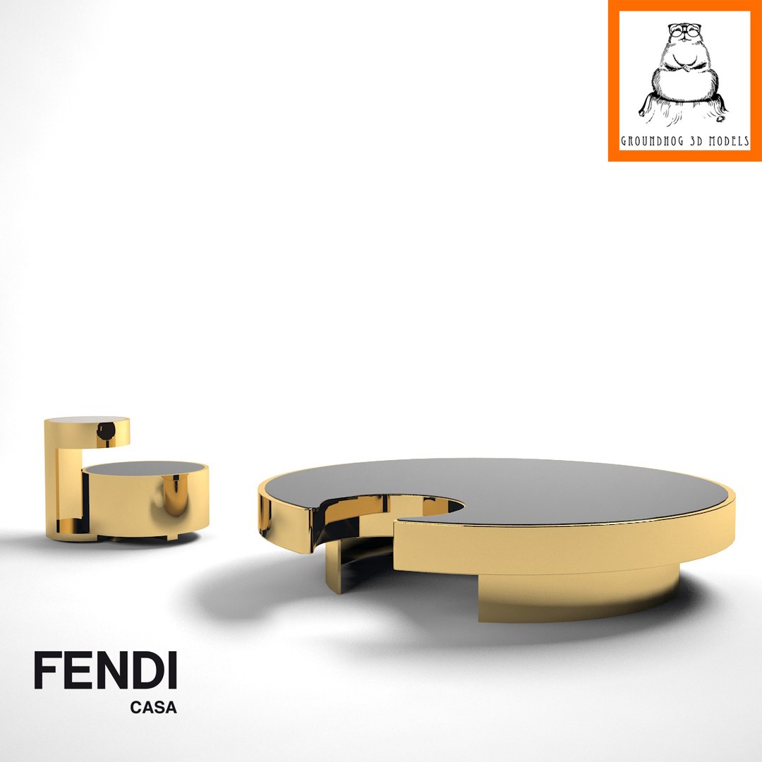 Trussardi Casa - Sidy side table www.luxurylivinggroup.com #Trussardi # ...