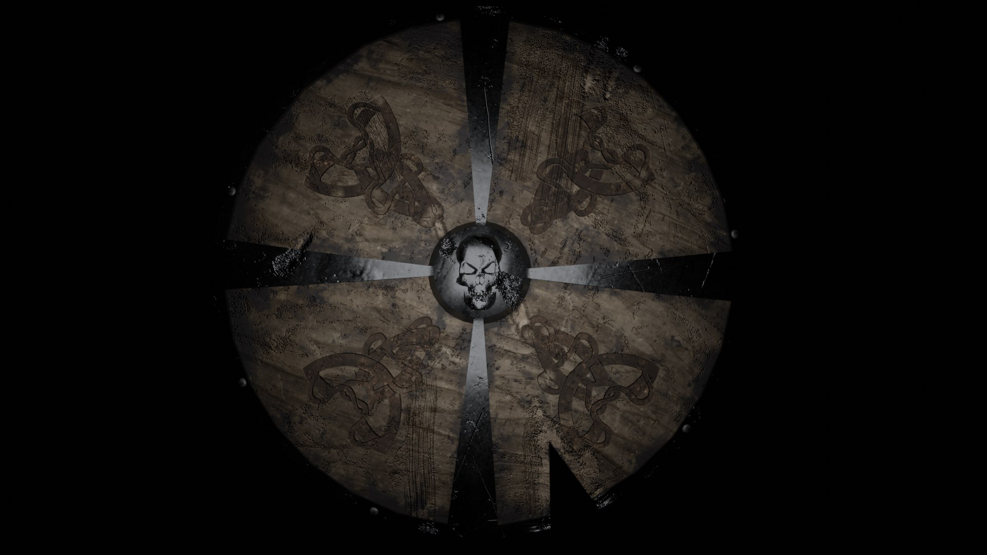 The Skull Shield 3D Model - TurboSquid 2056482