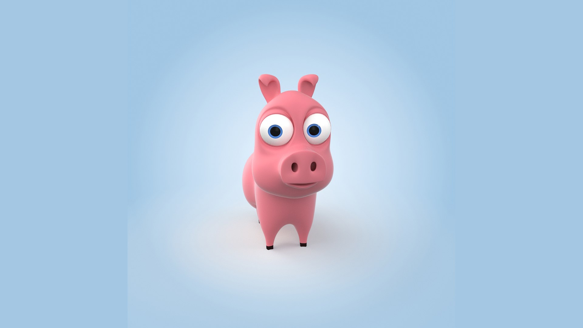 Pig 3D Model - TurboSquid 2100535
