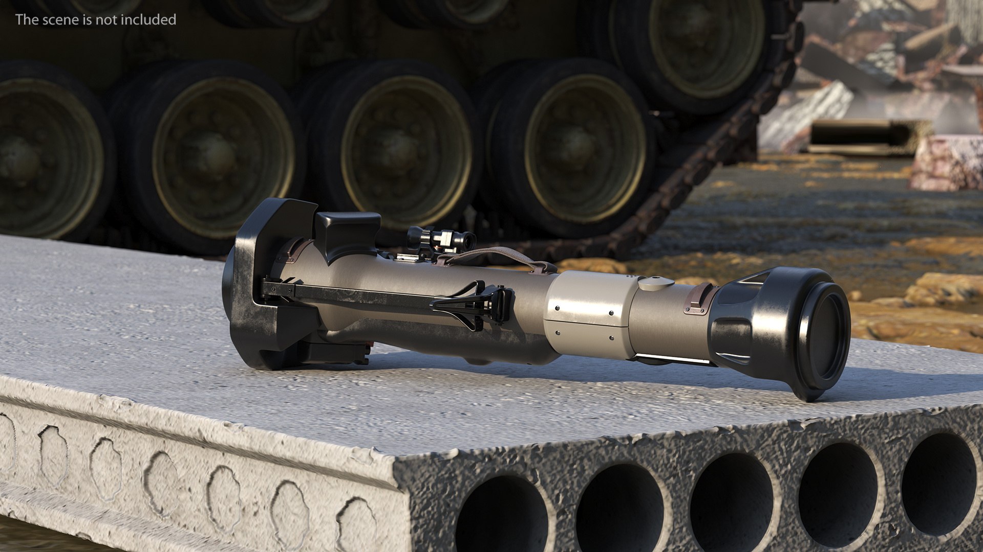 3D Anti Tank Rocket Launcher New model - TurboSquid 1884938