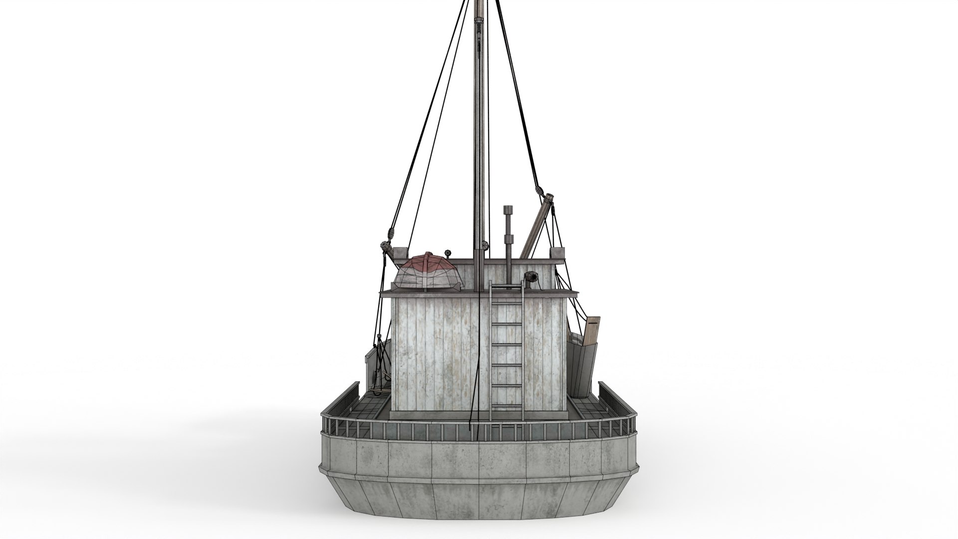 3D building trawler - TurboSquid 1646722
