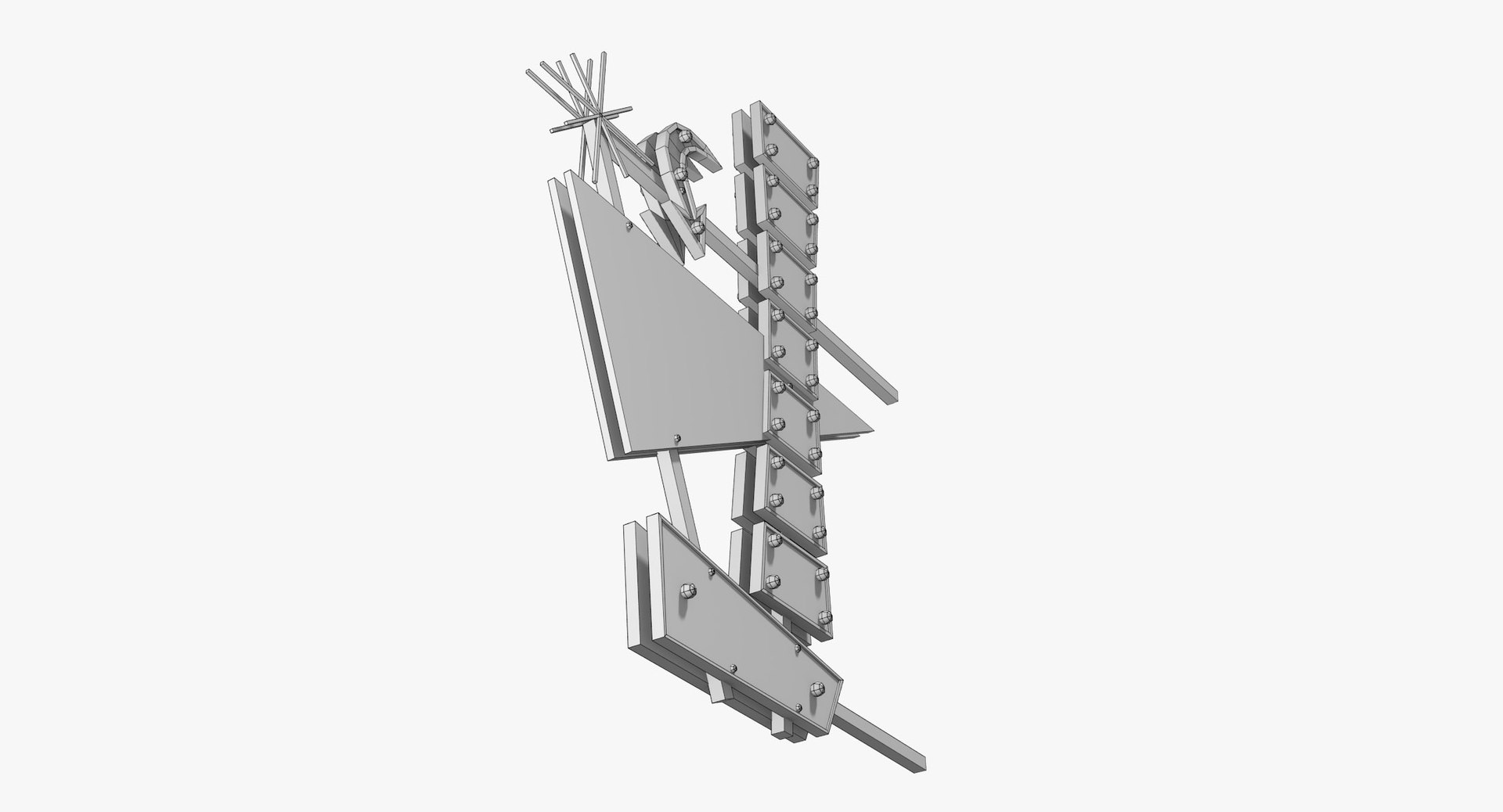 3D Sign Board - TurboSquid 1470203