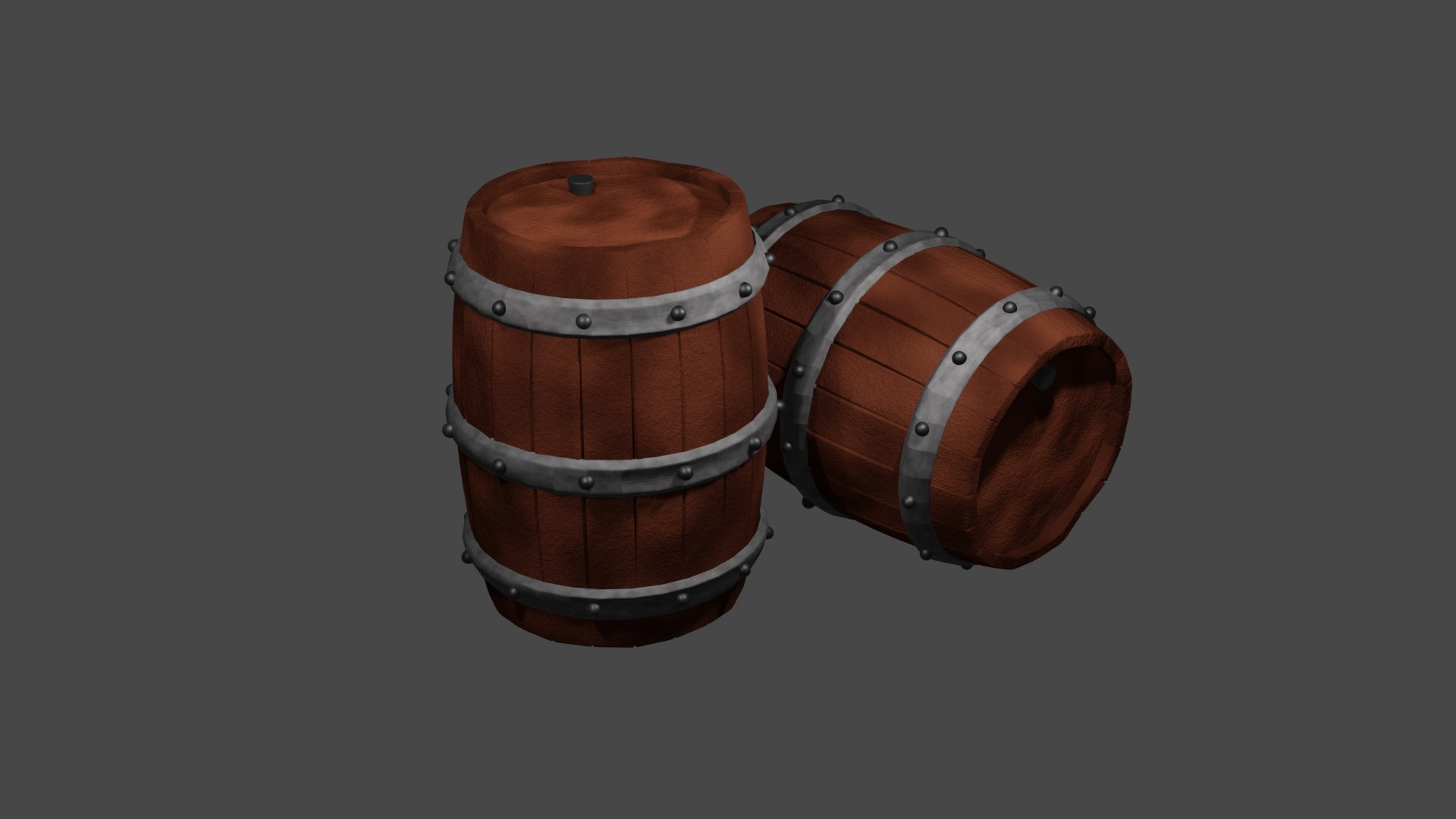 Barrel Model - TurboSquid 2262033