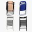3D Folding Chairs Closed Collection 3 model - TurboSquid 2178874