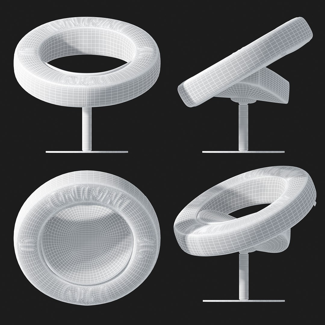 3d Model Softline Hello Chair