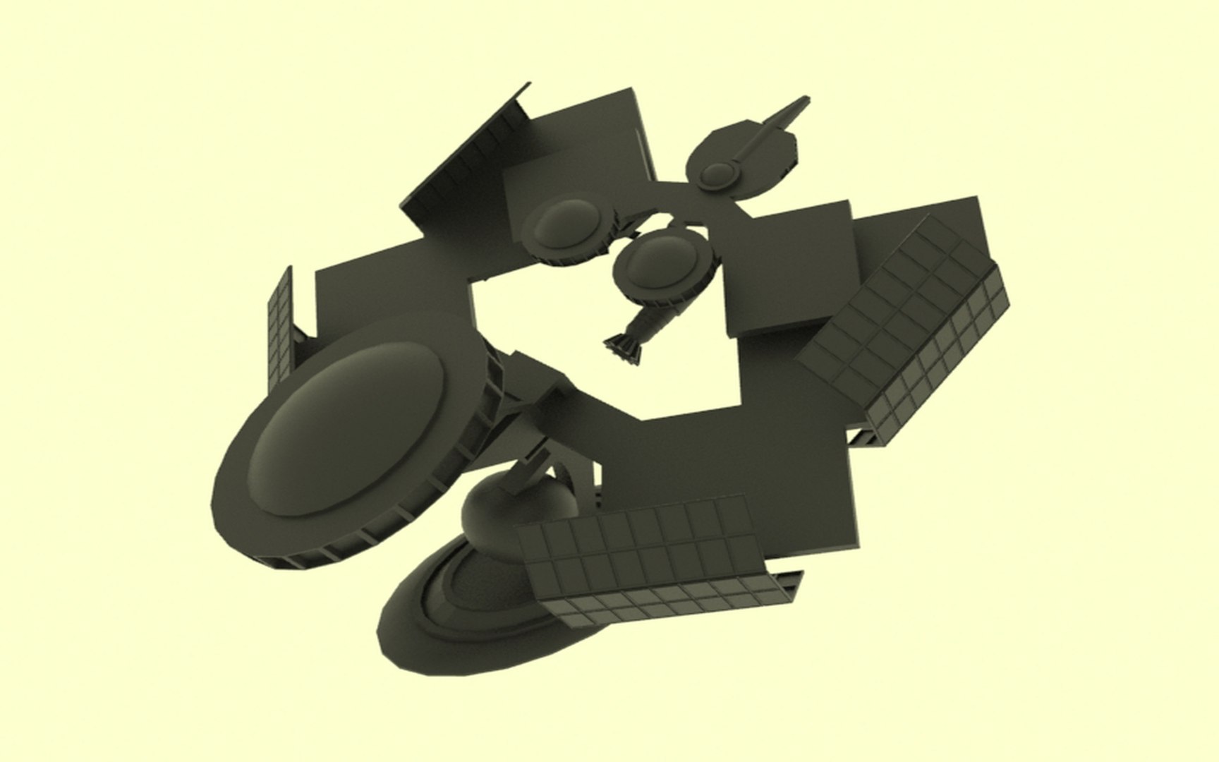 3D Anton Spacestation - TurboSquid 1811232