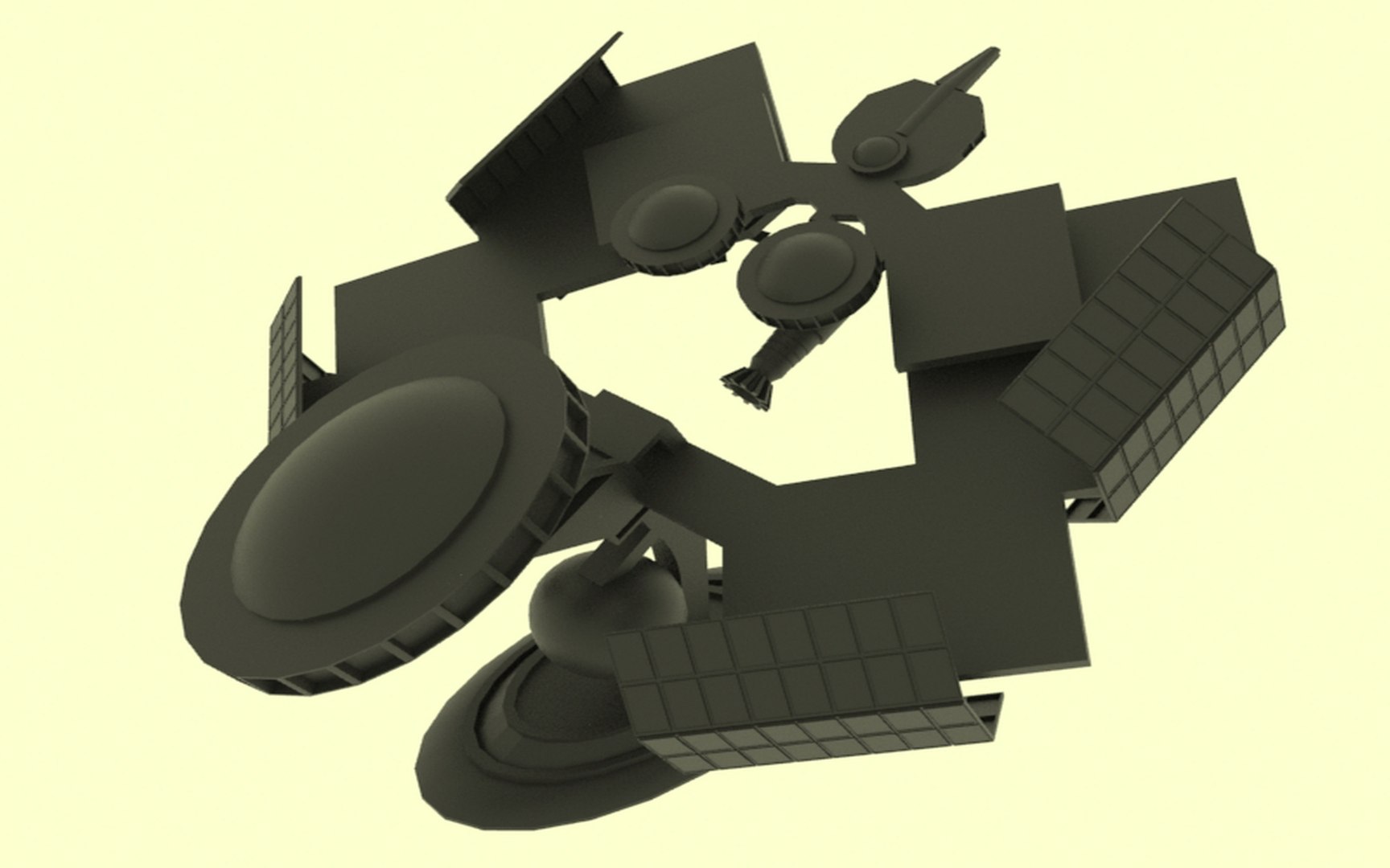 3D Anton Spacestation - TurboSquid 1811232