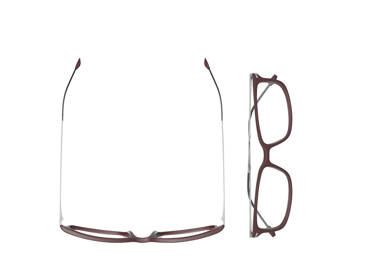 3d eyeglasses rim model