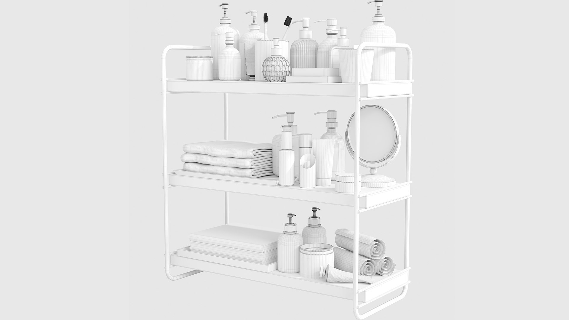 3D Cosmetics For Beauty Salons Make Up - TurboSquid 2153189