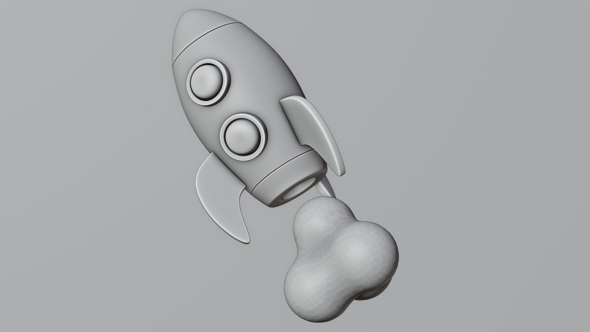 Low Poly Rocket 3D - TurboSquid 2251698