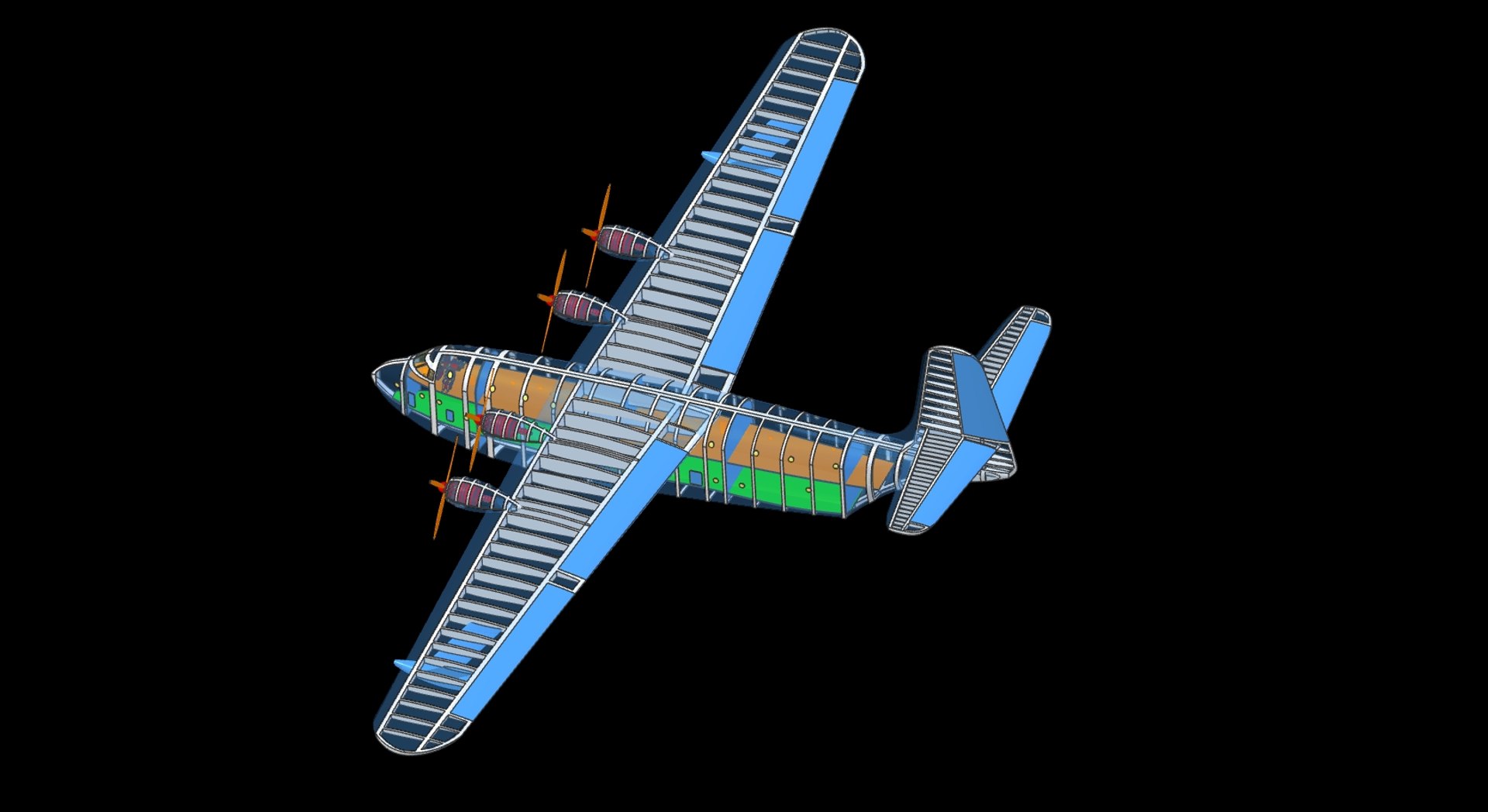 3D Martin Jrm-3 Mars Flying - TurboSquid 1601508