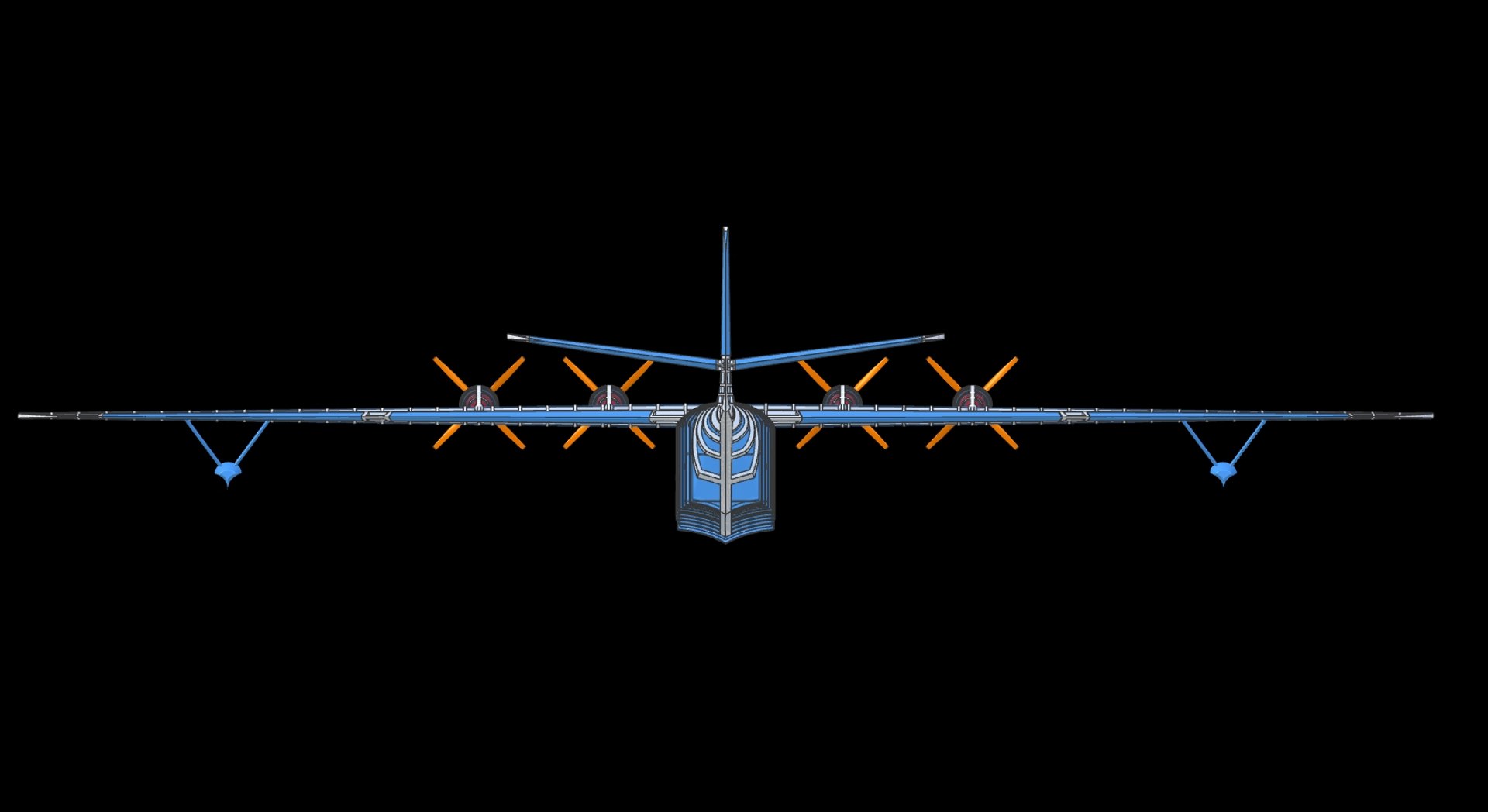3D Martin Jrm-3 Mars Flying - TurboSquid 1601508