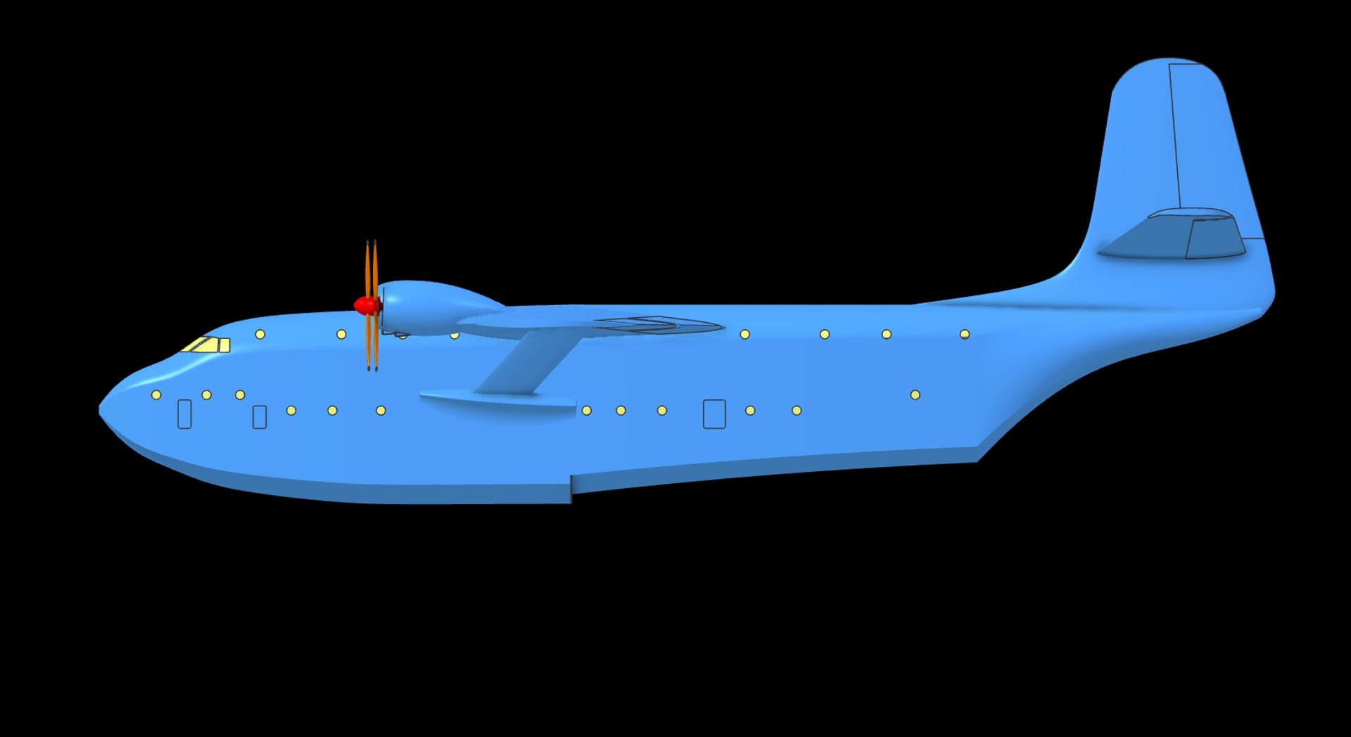 3D Martin Jrm-3 Mars Flying - TurboSquid 1601508