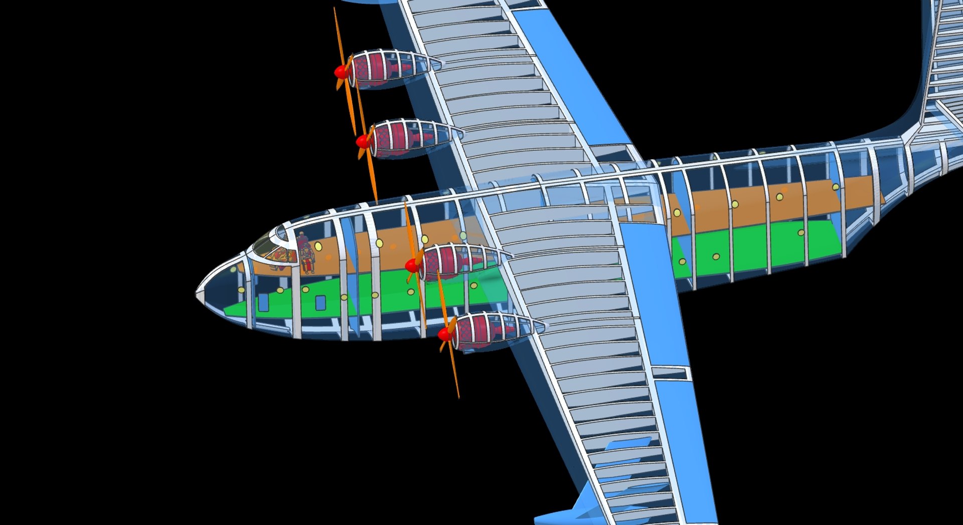 3D Martin Jrm-3 Mars Flying - TurboSquid 1601508